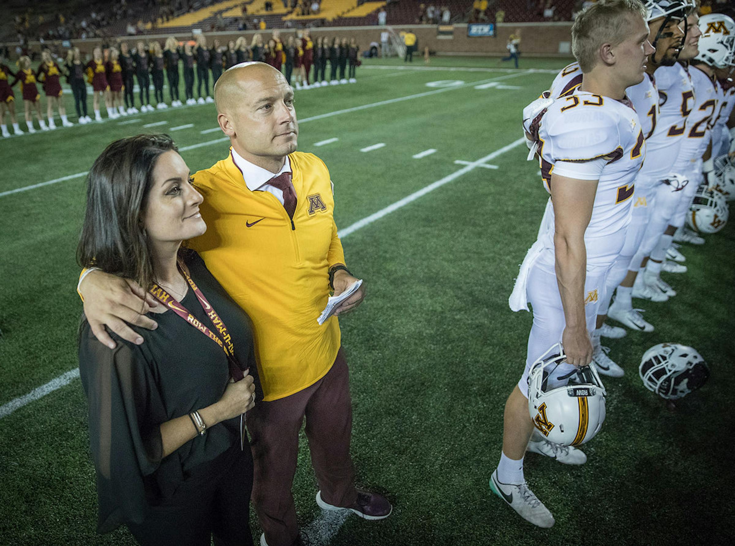 P.J. Fleck retweets his wife Heather's subtle rebuttal of Jerry Kill