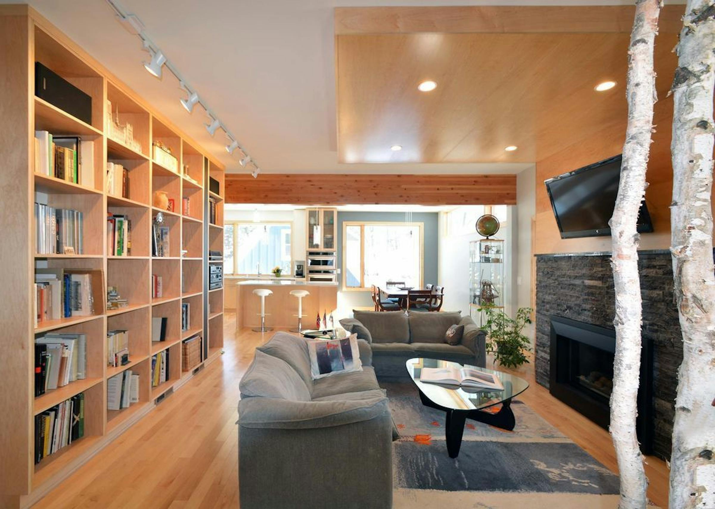 Nordic modern home makes the most of small Minneapolis lot