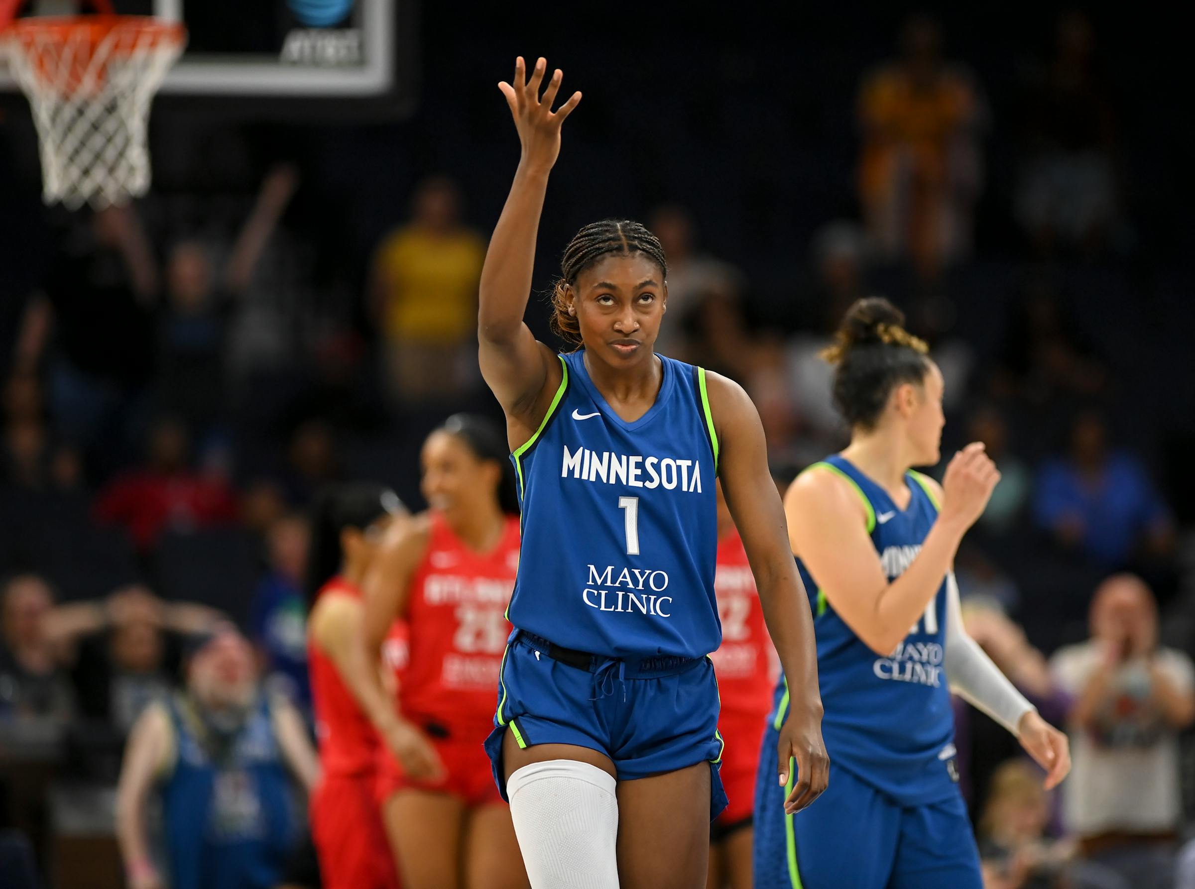 Lynx rookie Diamond Miller will miss Thursday's game because of ...