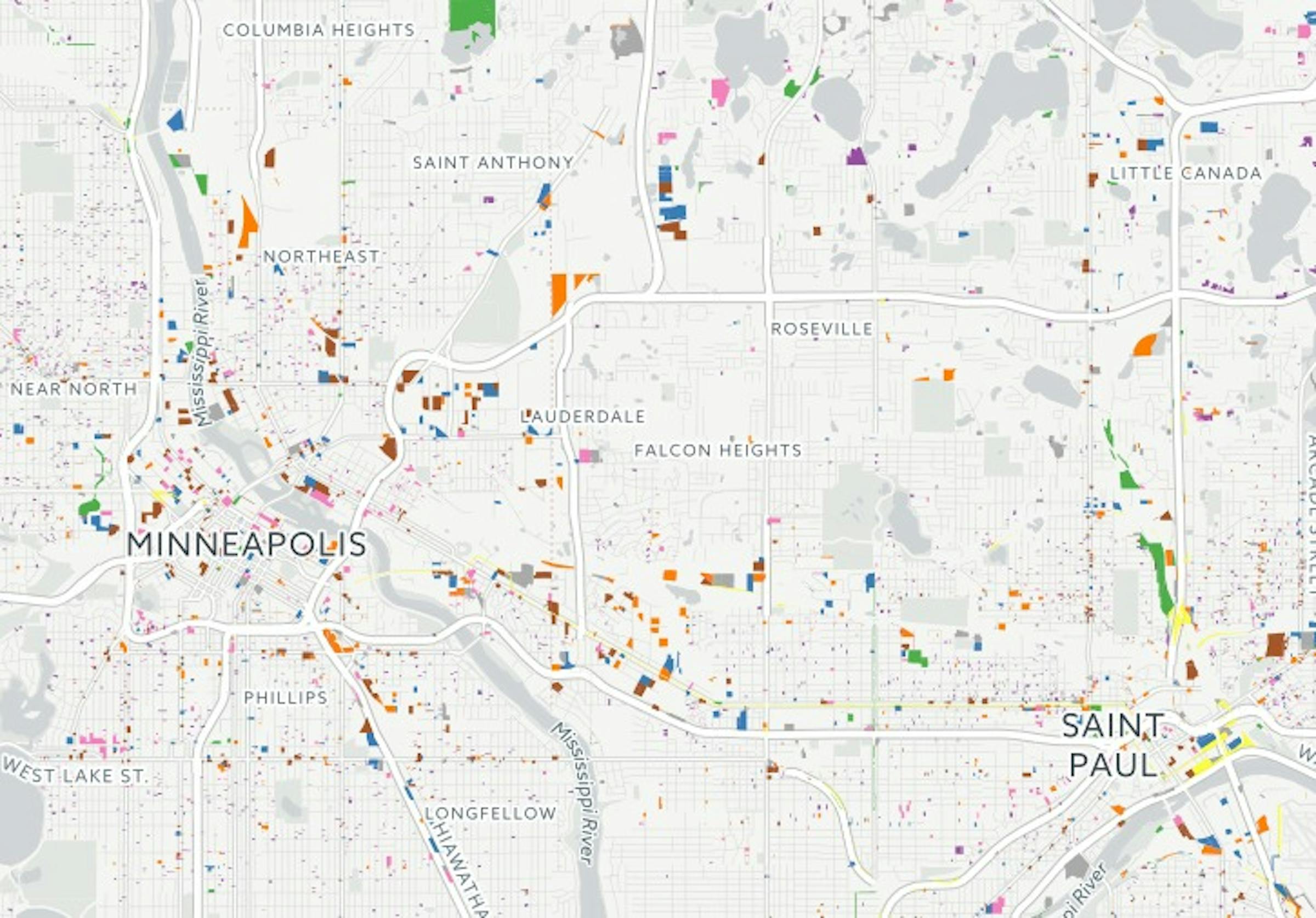 Explore how land use has changed in the Twin Cities metro area