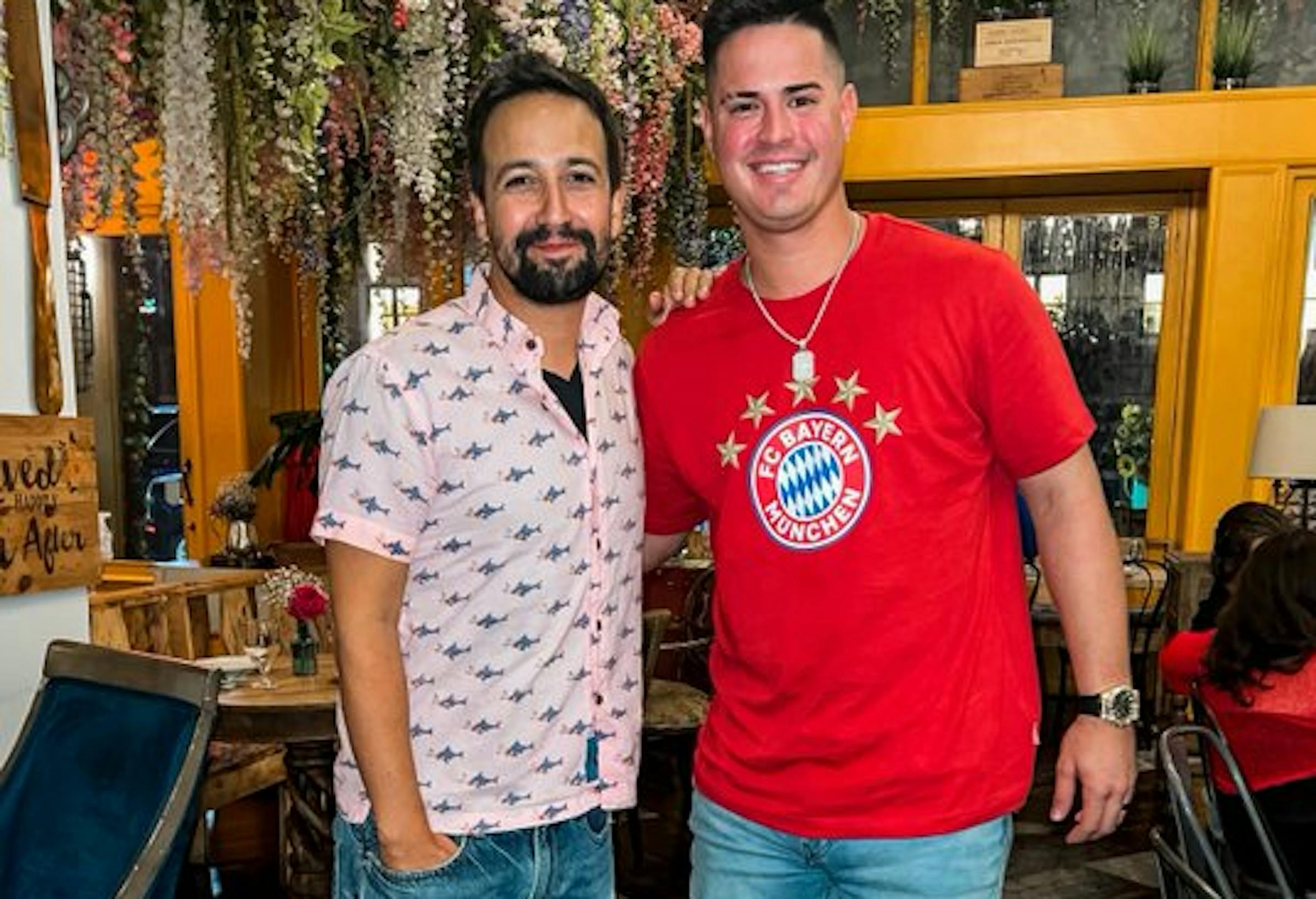 Twins' Jose Miranda and Lin-Manuel Miranda get together with family at ...