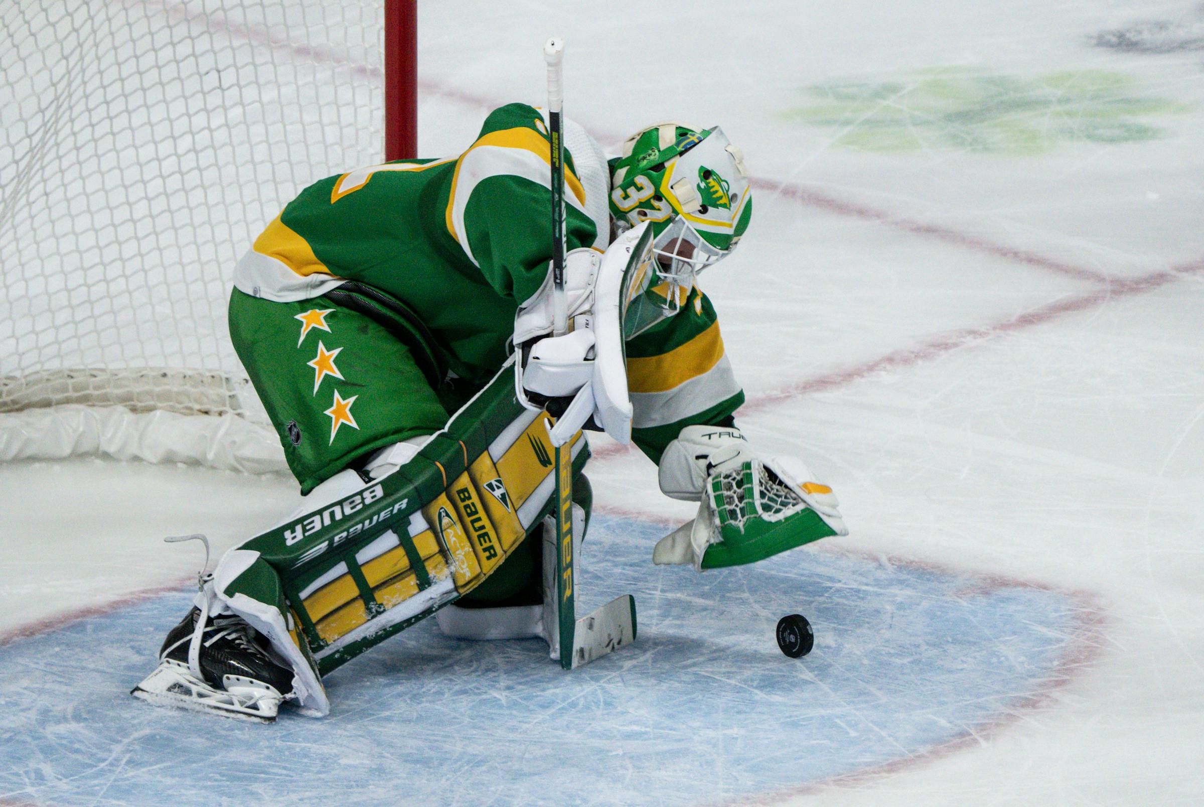 Wild successfully operating goalie shuffle with Marc-Andre Fleury ...