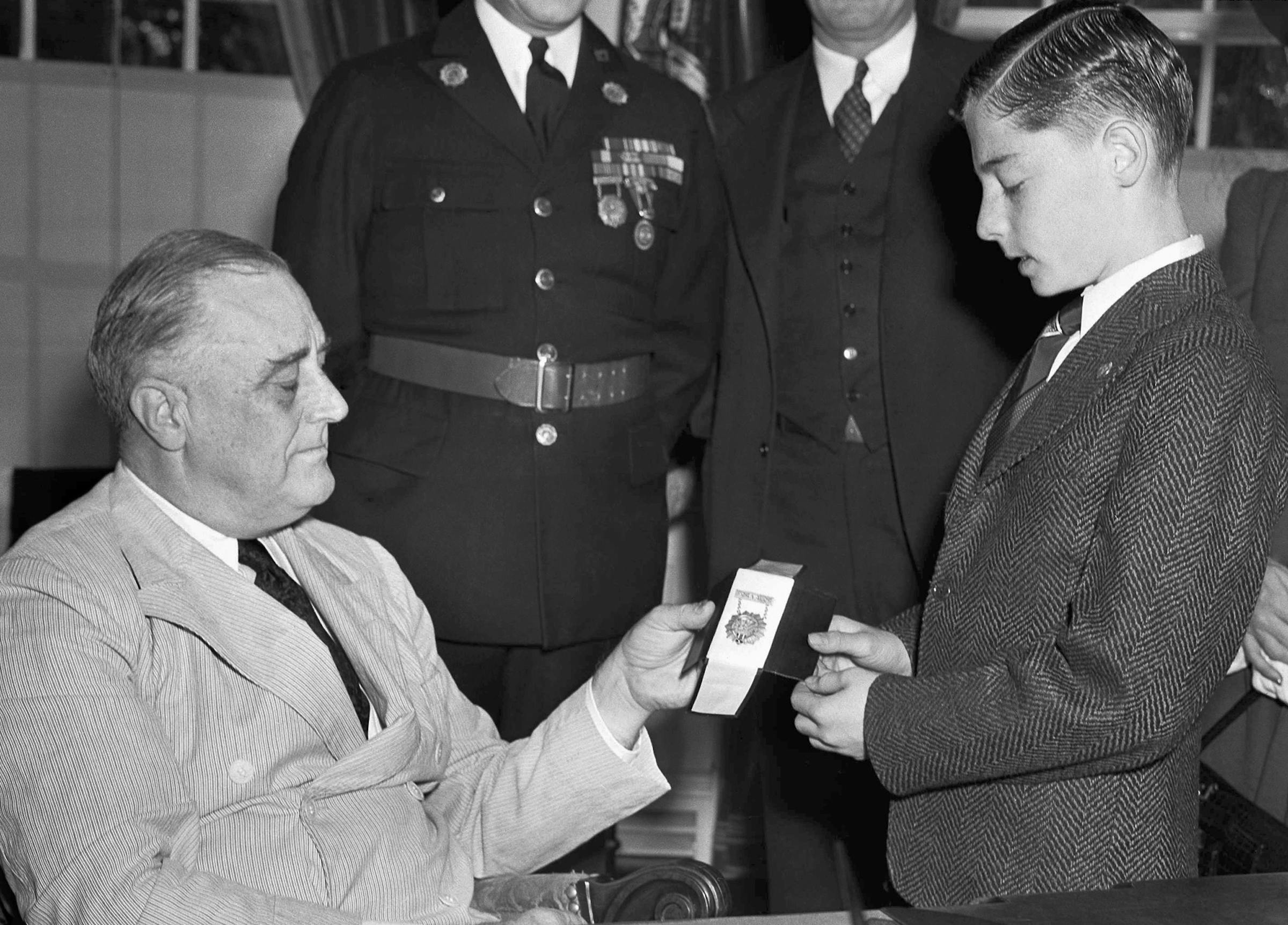 Boy Scout became a national hero