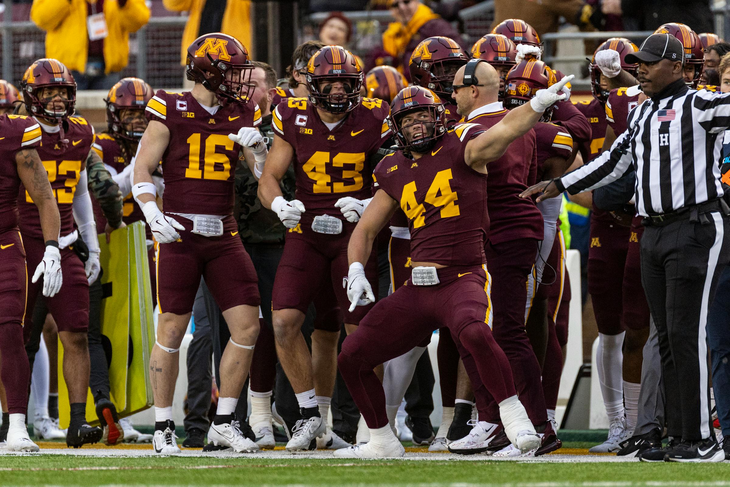 Gophers are headed to the Duke’s Mayo Bowl to play Virginia Tech