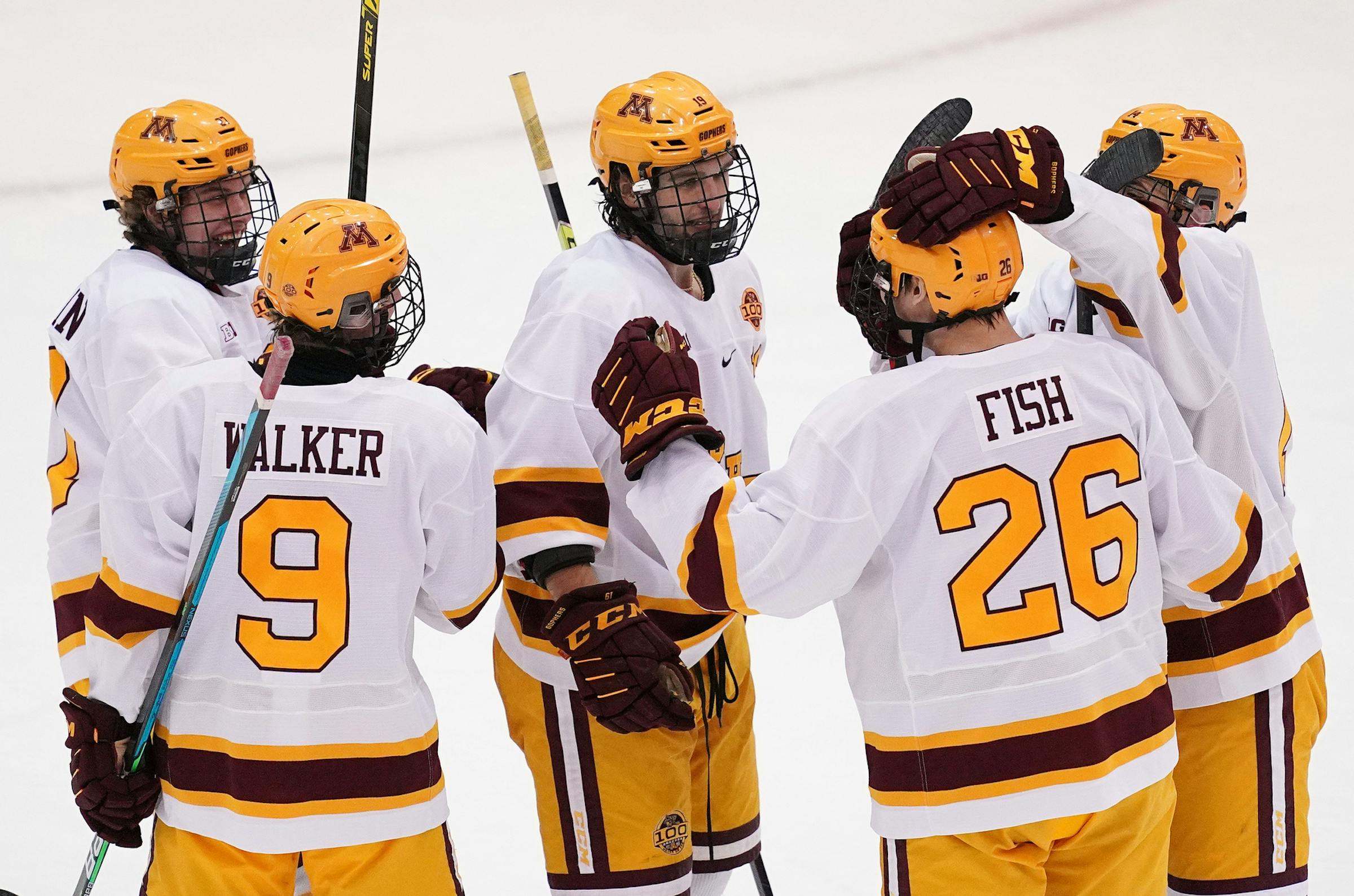 Gophers defenseman Carl Fish touches off celebration on St. Paul's East ...