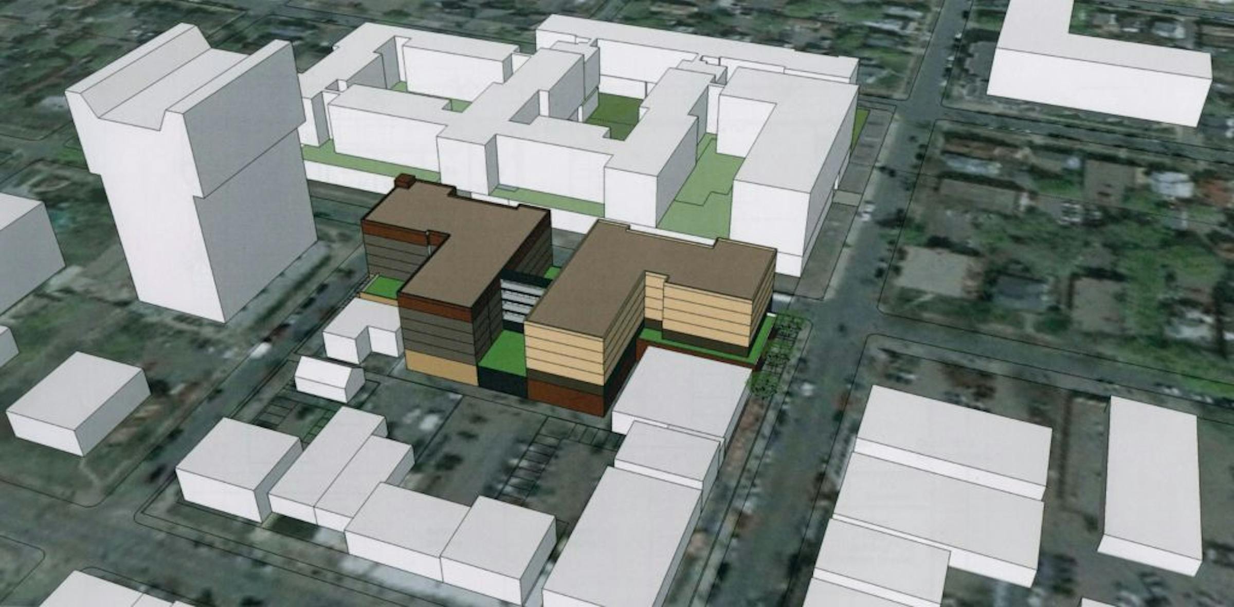 Look past height on Dinkytown project
