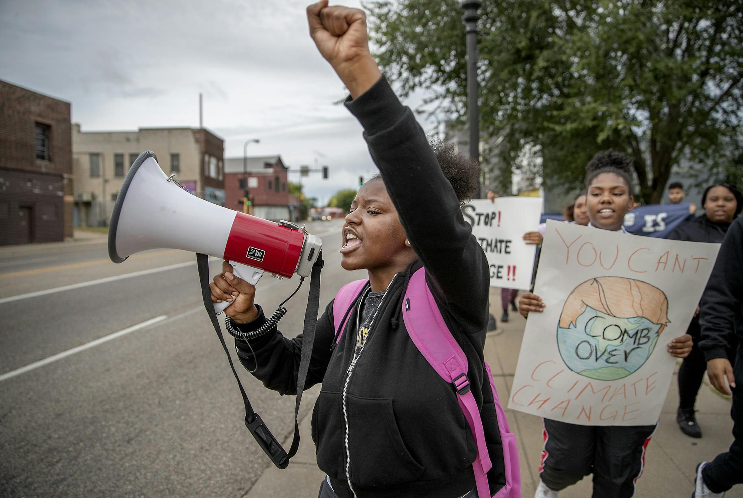 North Minneapolis students call for action on climate change