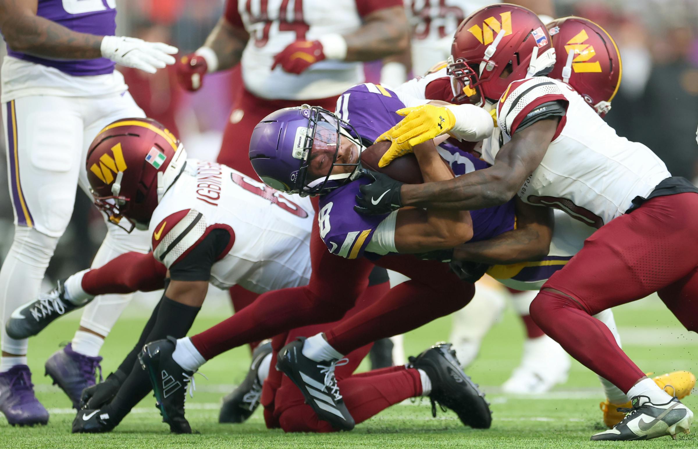 Vikings vs. Commanders: Five extra points from Minnesota's win