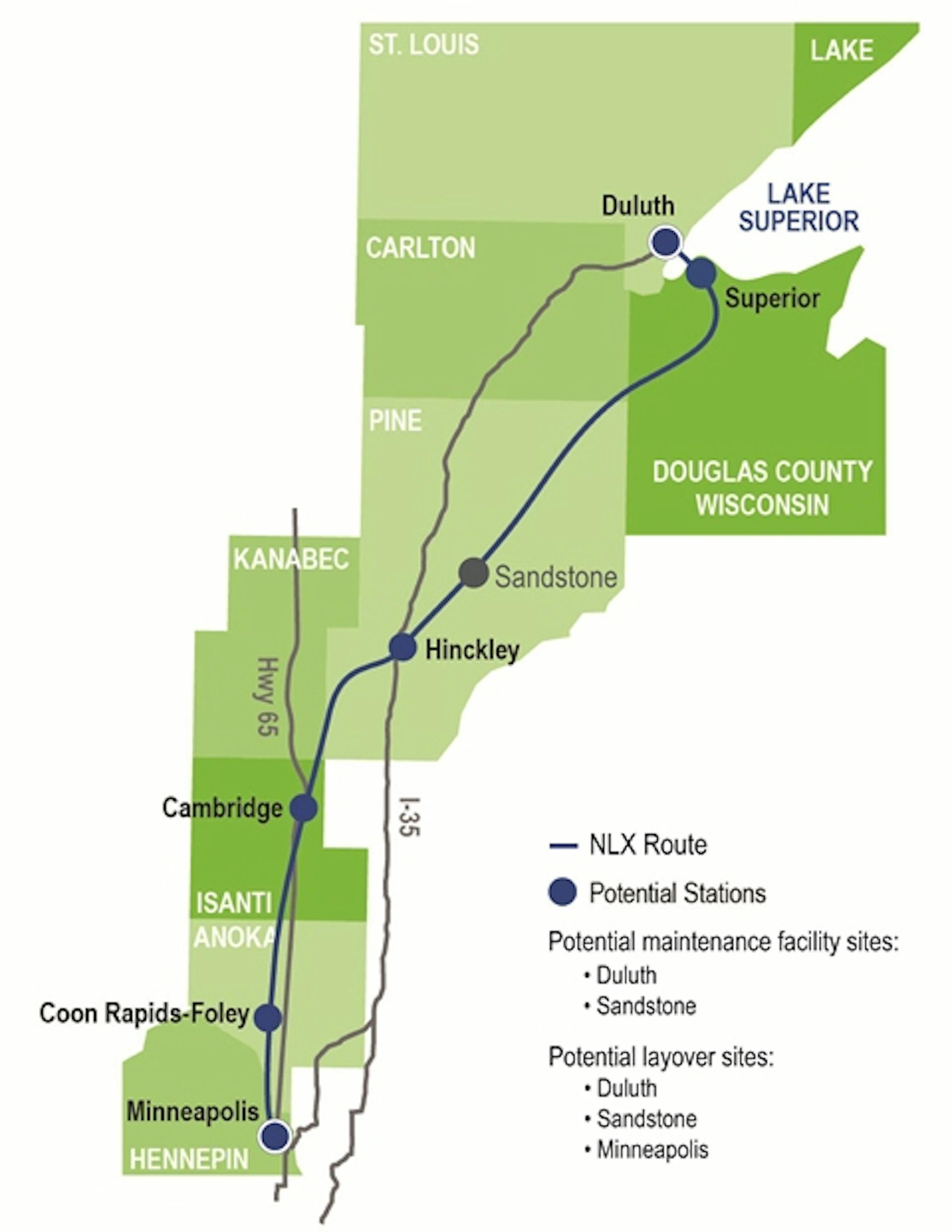 Update coming on Northern Lights Express high-speed rail line