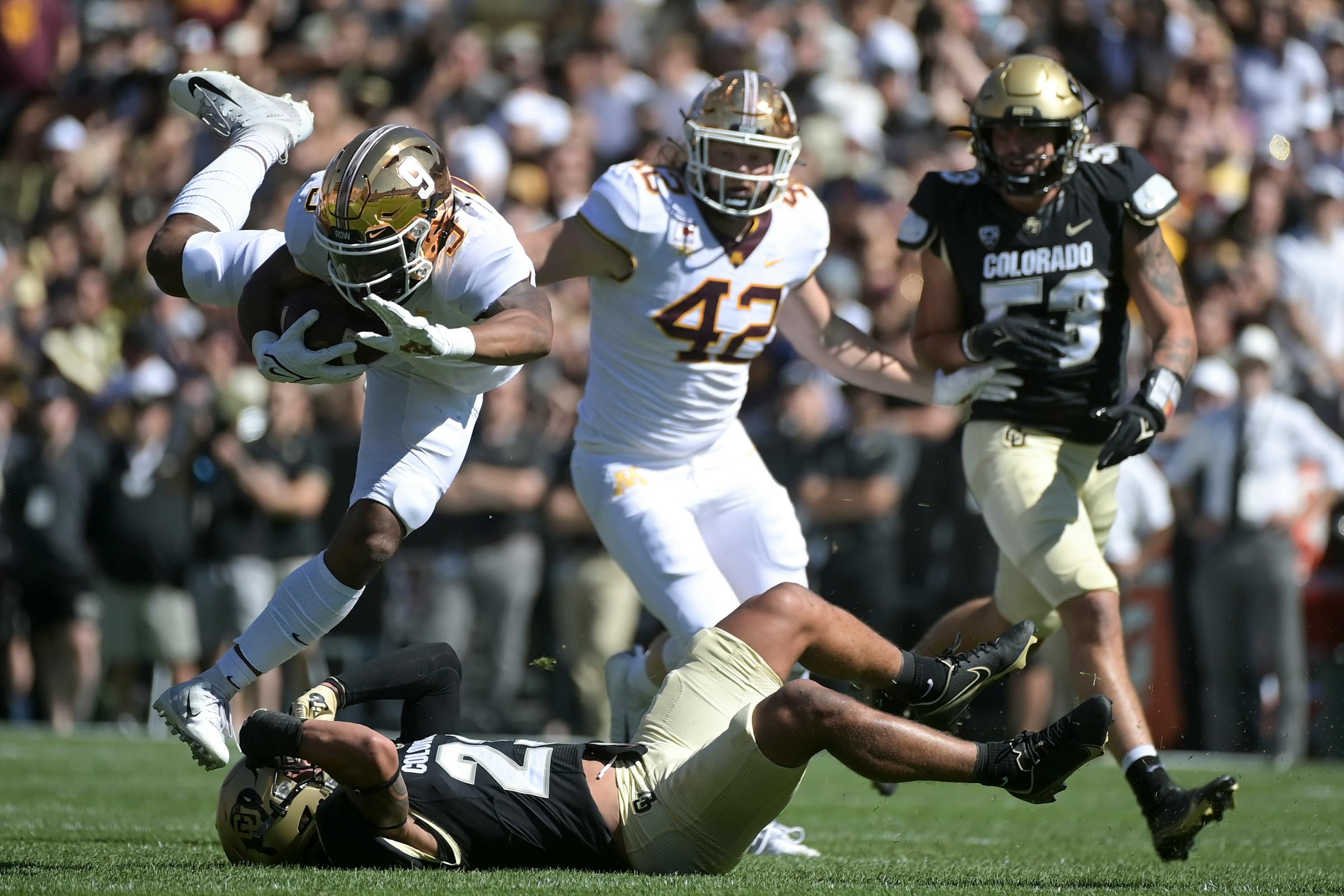 Gophers hammer Colorado 30-0 for 21st consecutive nonconference win