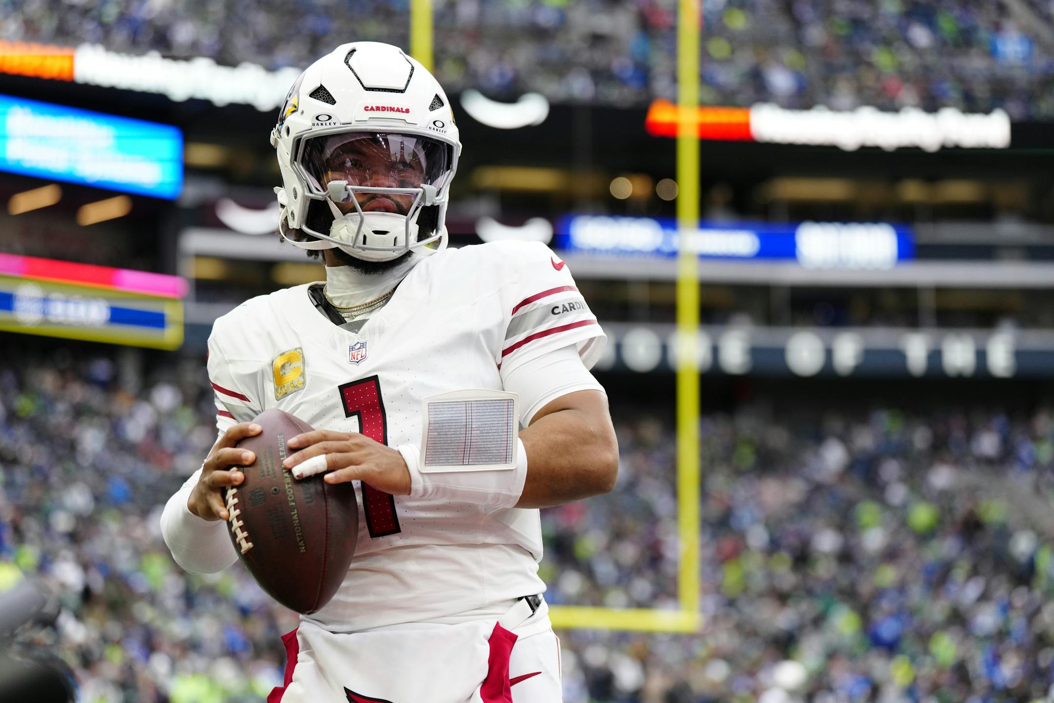 QB Kyler Murray is with the Minnesota Vikings to start
