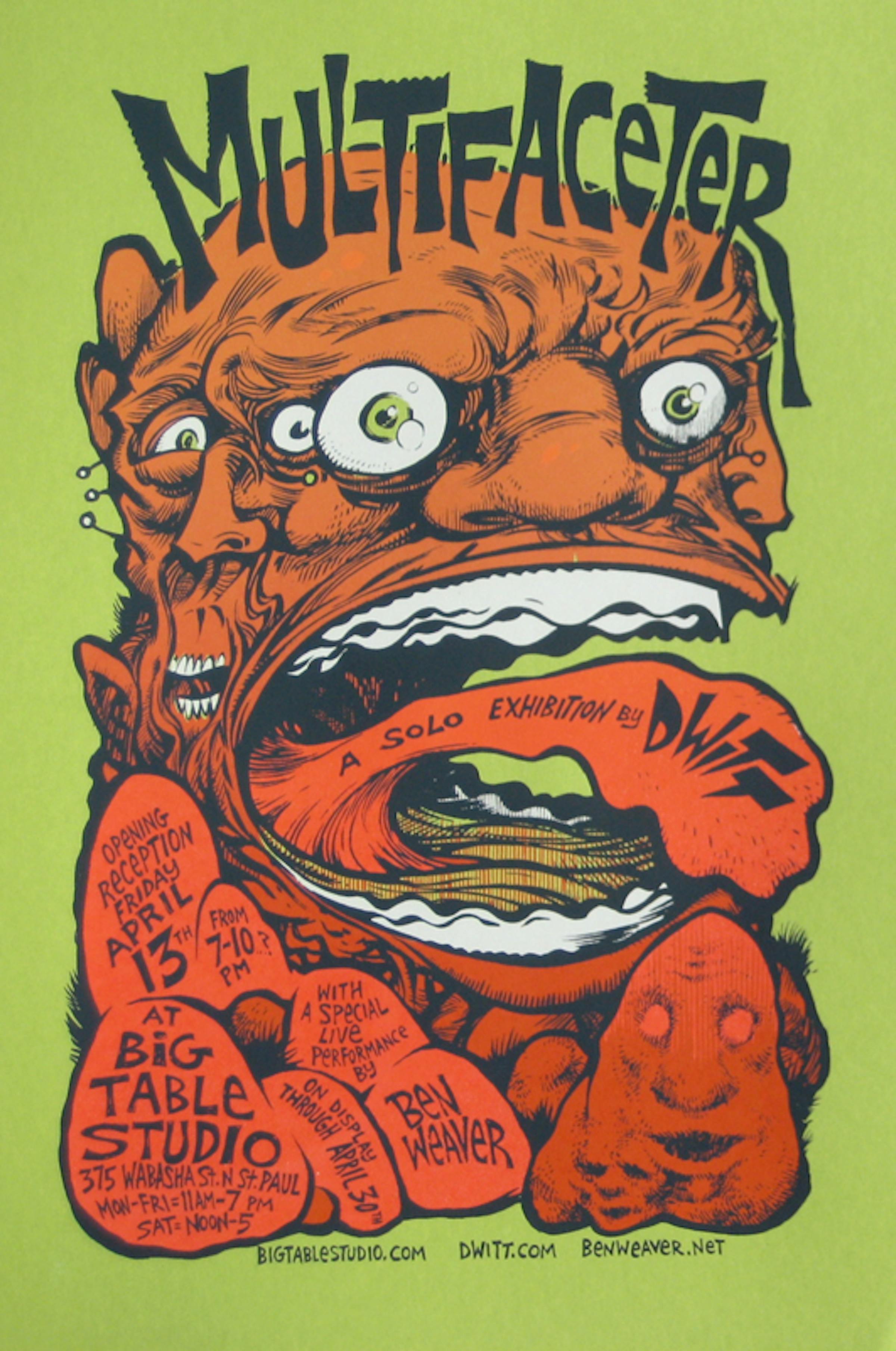 Gig poster artist DWITT hosts first solo show in 4 years