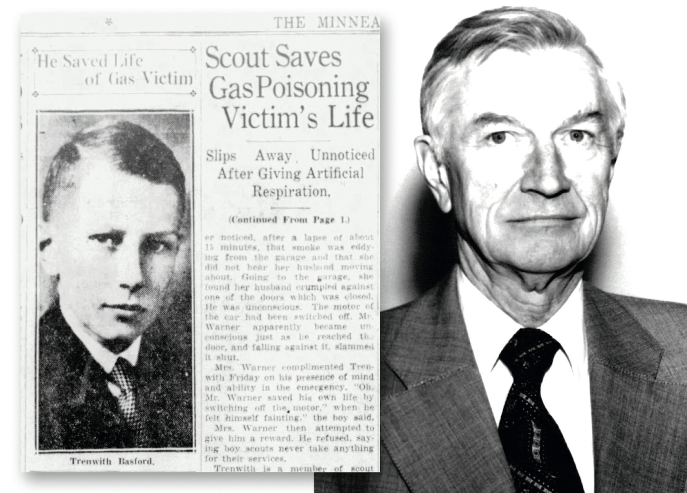 Trenwith Basford's path from teen hero to death in FBI plane crash