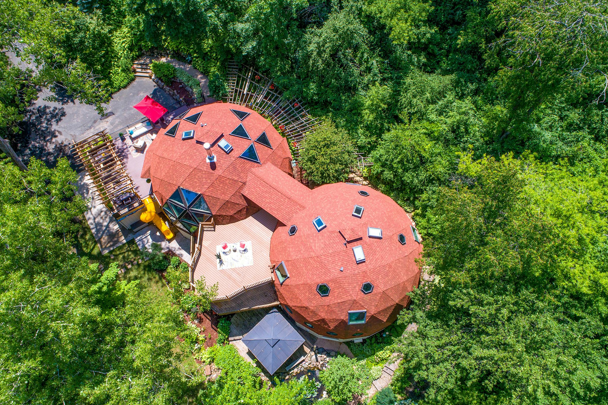 $3M geodesic 'Double Domes' home in Eden Prairie is part oasis, part ...