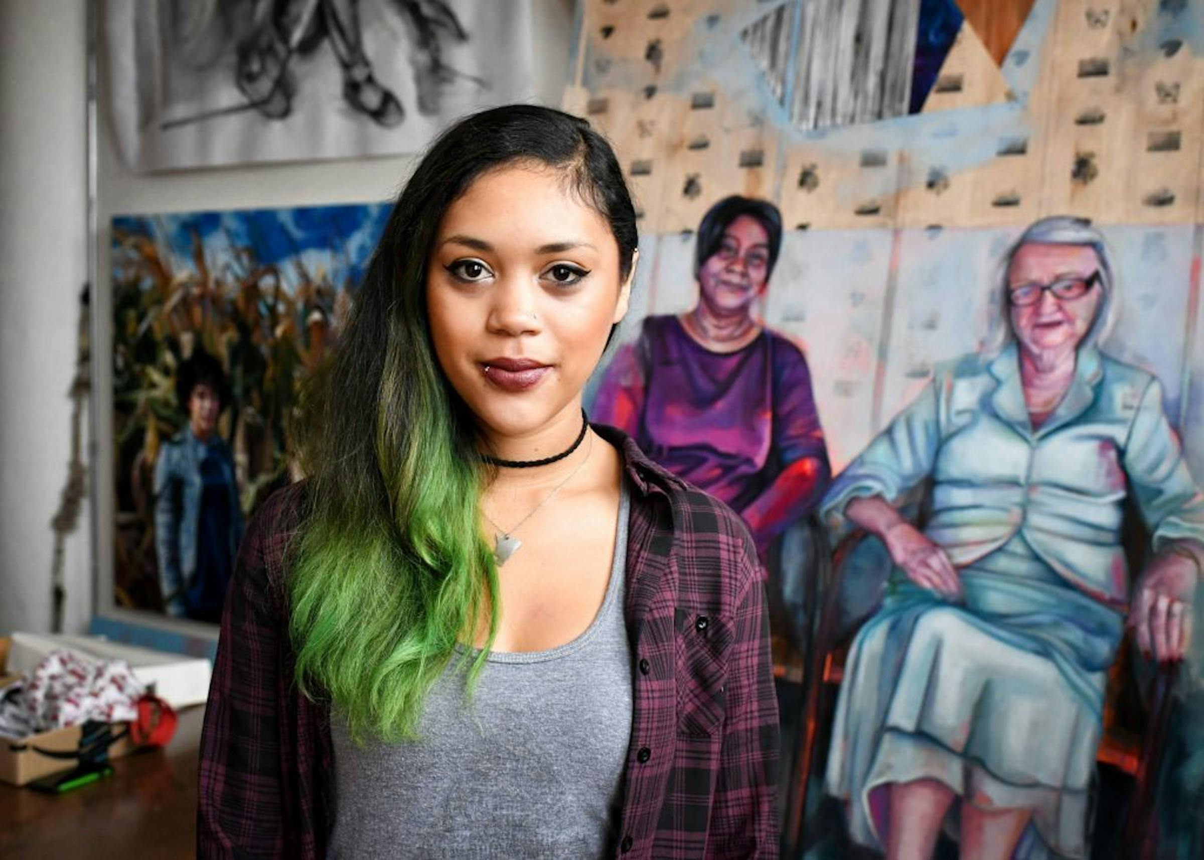 What's new at Northrup King Building? Young artists paint biracial ...