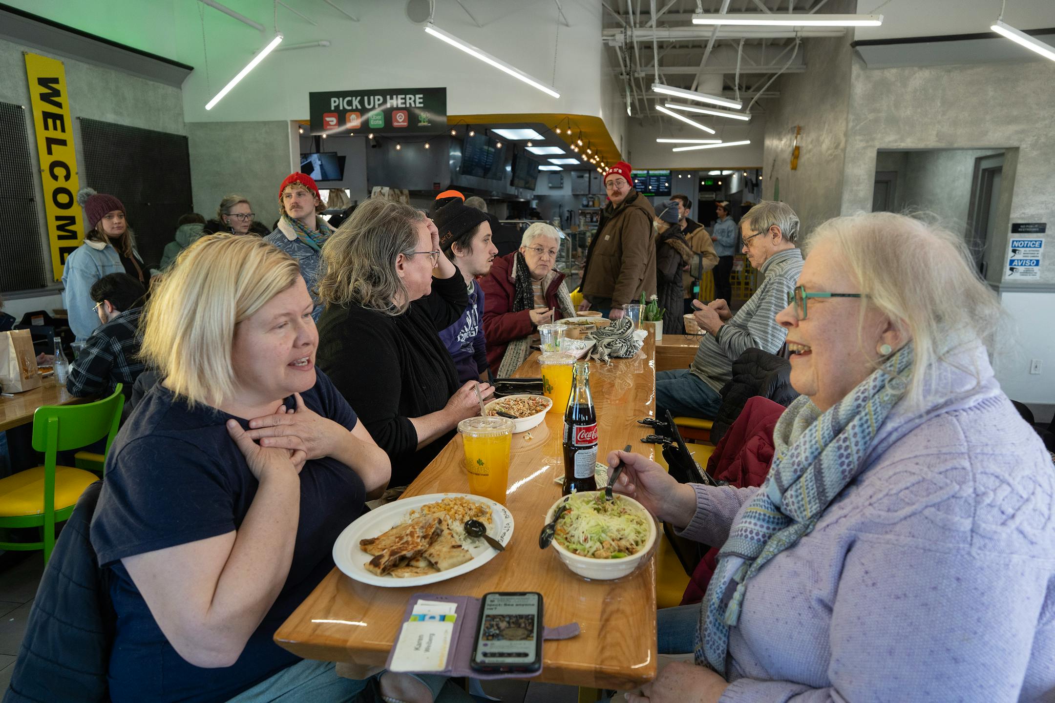 Activists dine and demonstrate at immigrant-owned restaurants in ...