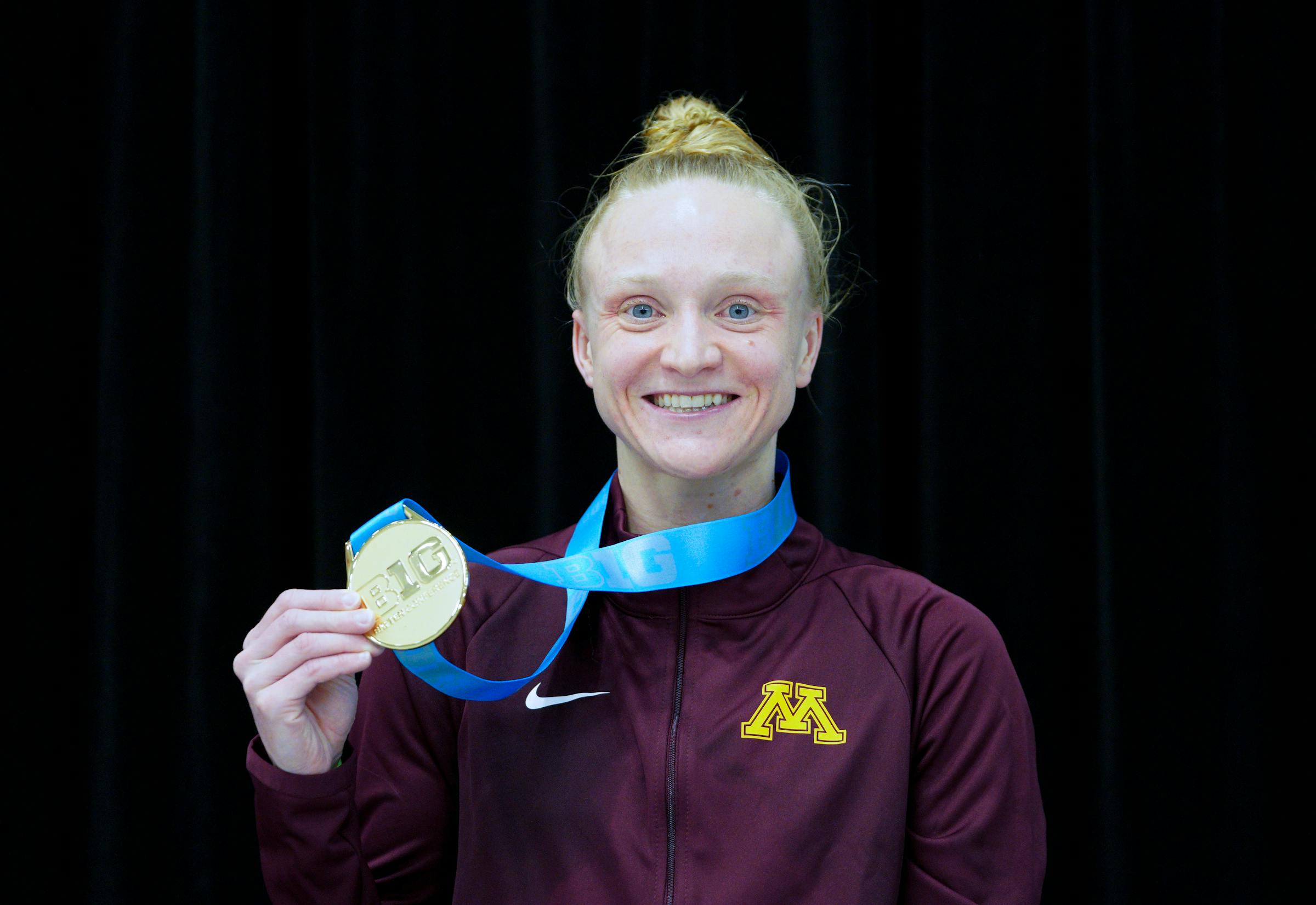 Gophers diver Sarah Bacon wins second 3-meter title at NCAA meet