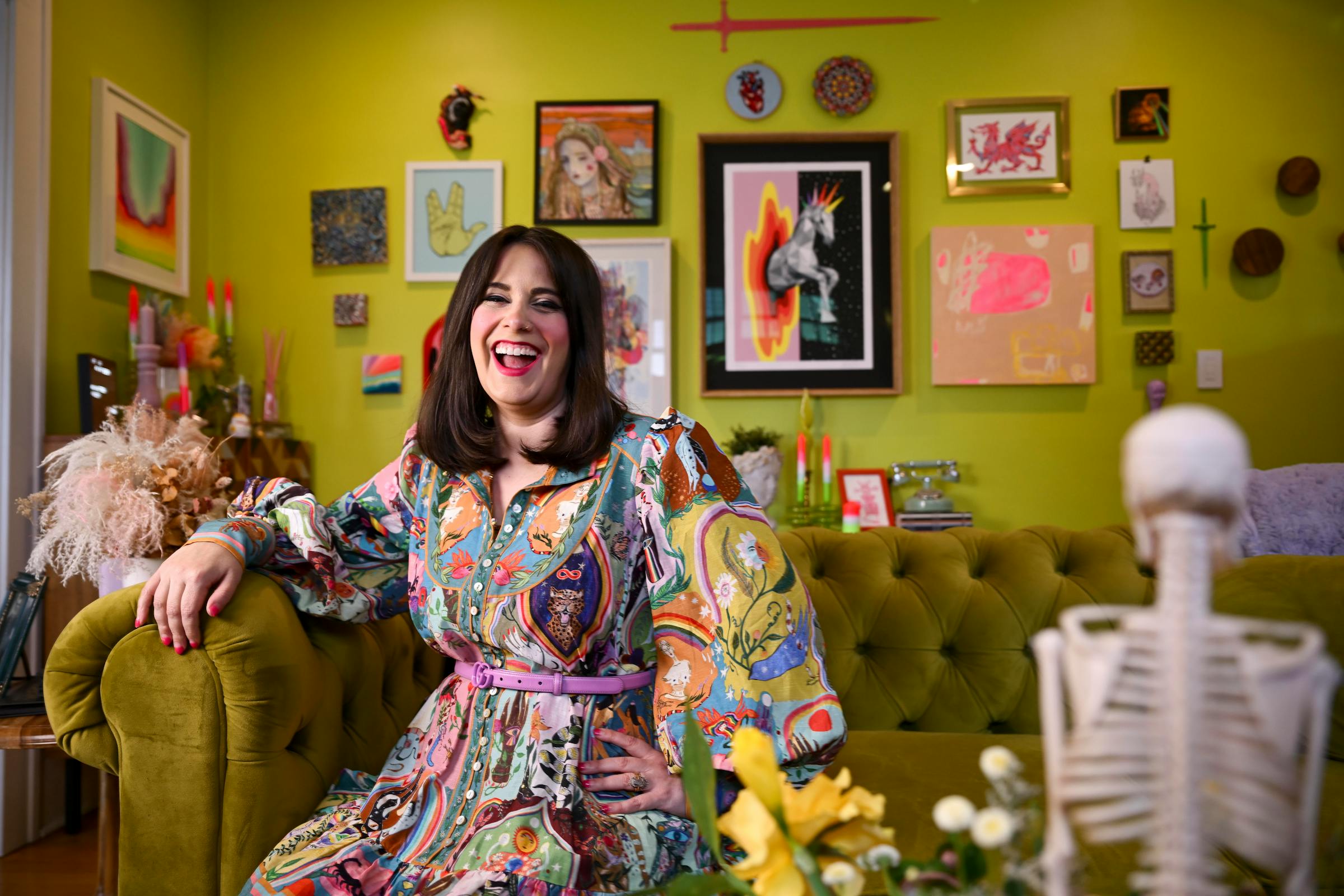 Maximalist Maria Bartholdi explains how she puts her hobbies at the ...