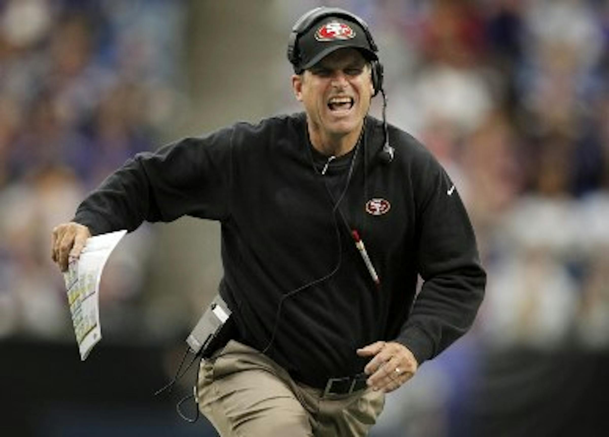 Jim Harbaugh once poured Gatorade on his cereal because he was out of milk