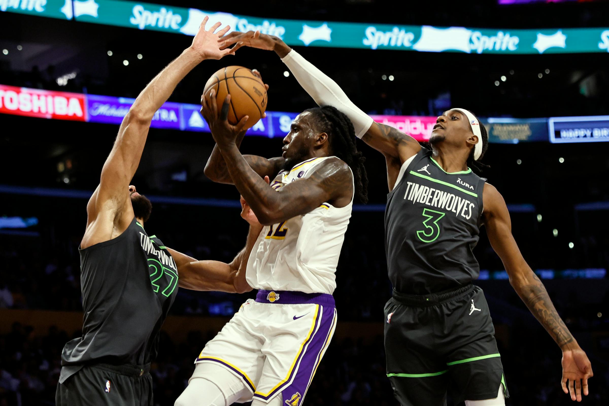 Timberwolves land Rudy Gobert and Jaden McDaniels on NBA’s all-defensive teams