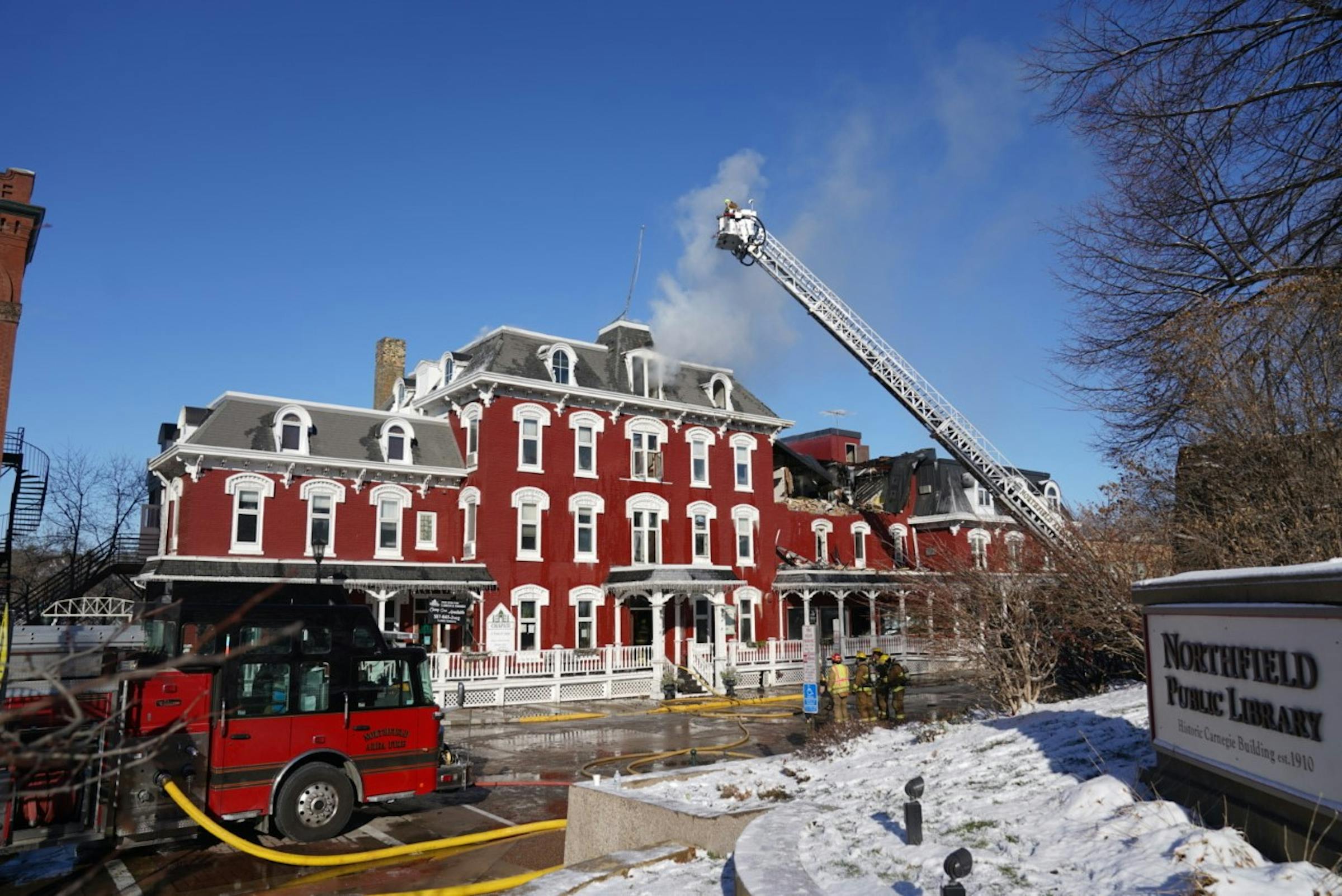 Minnesota briefs: Historic Archer House in Northfield, damaged by fire ...