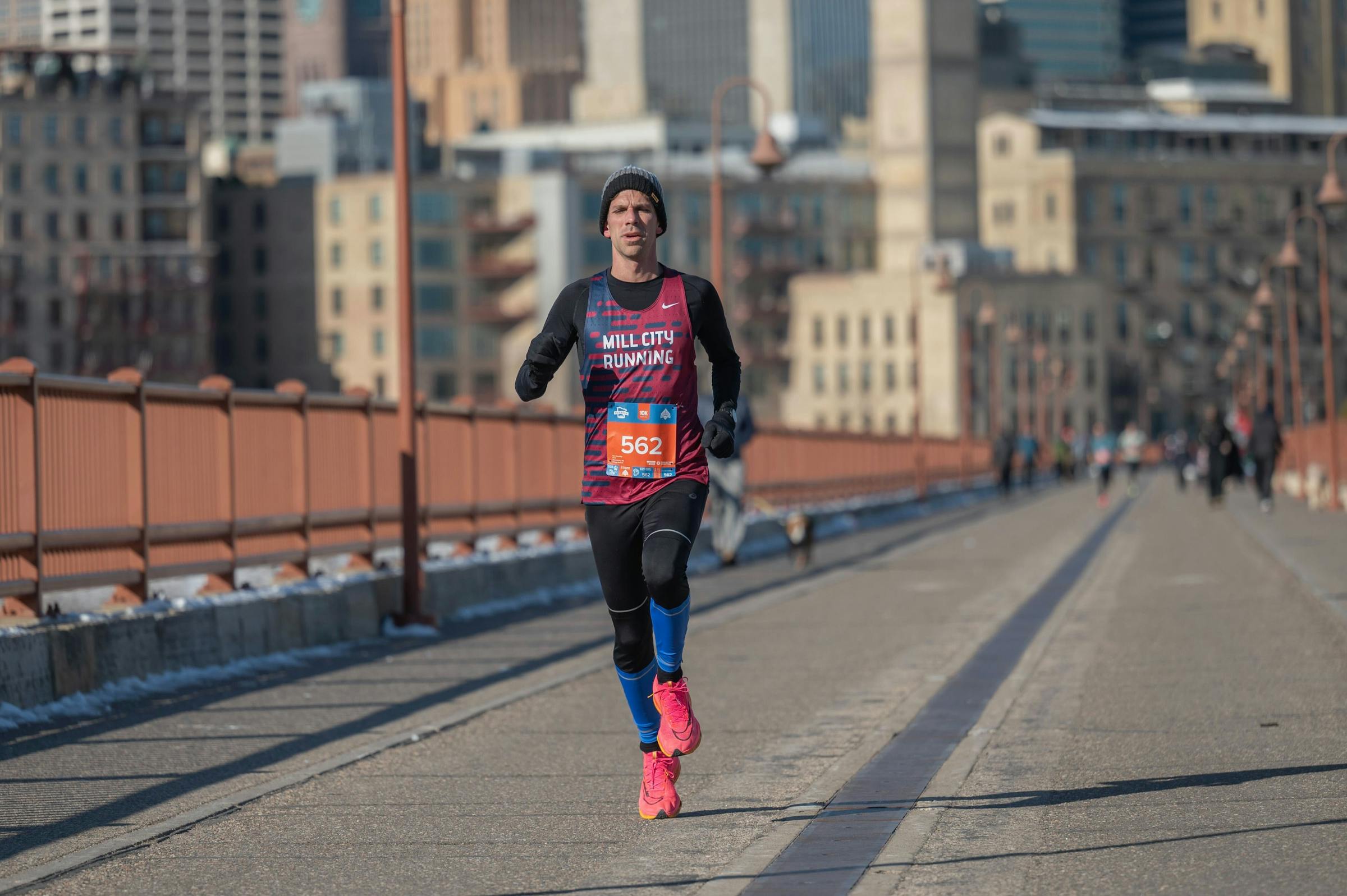Training for the Boston Marathon during the never-ending Vikings season
