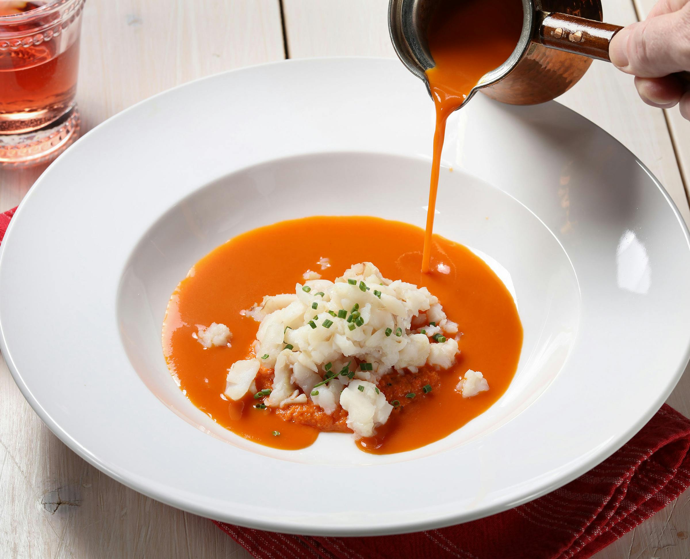 Fish soup base makes for easy dinner parties