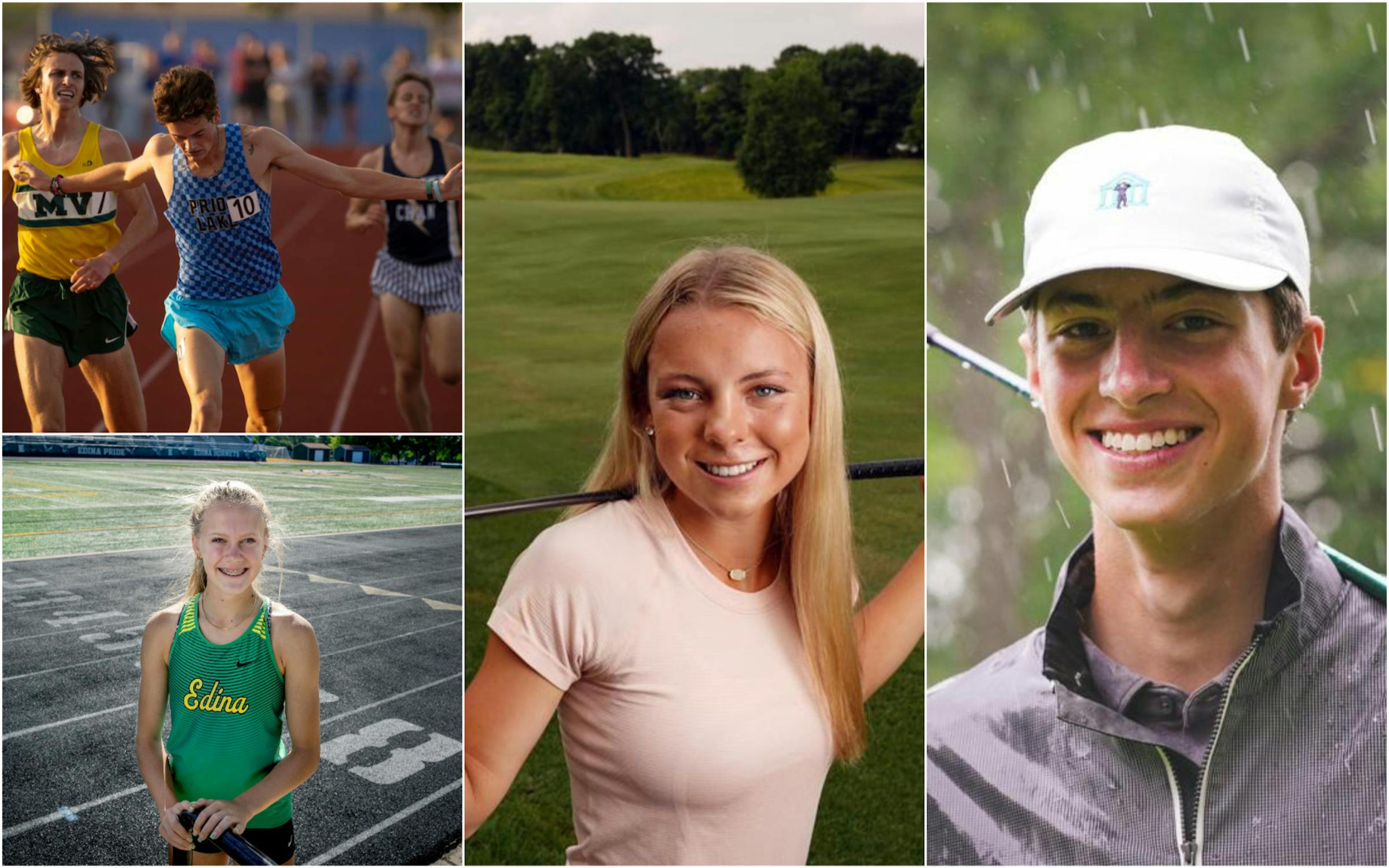 Golf and track Metro Athletes of the Year took very different paths to ...