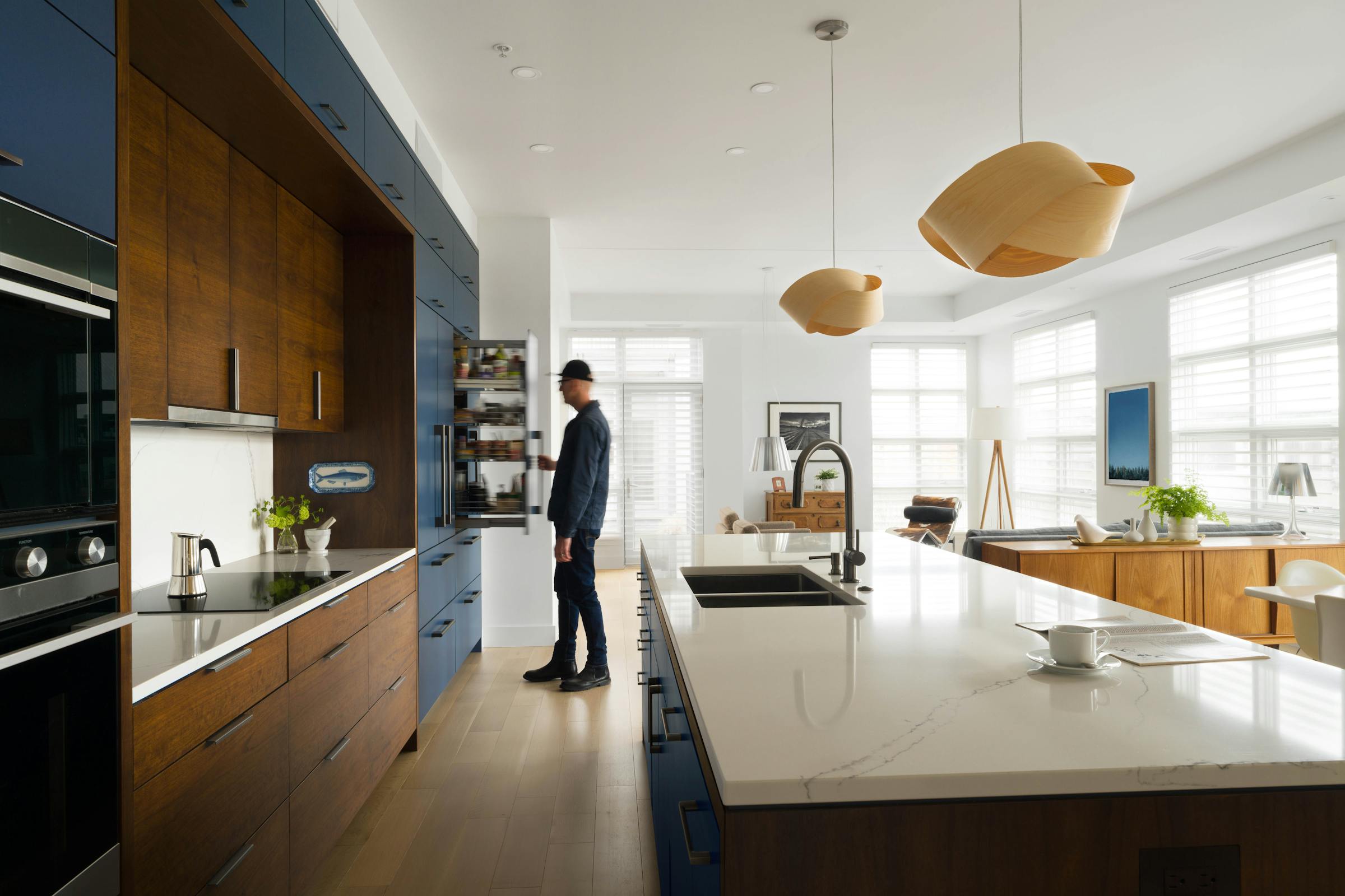 Couple remodel Uptown condo in Midtown Lofts in Minneapolis