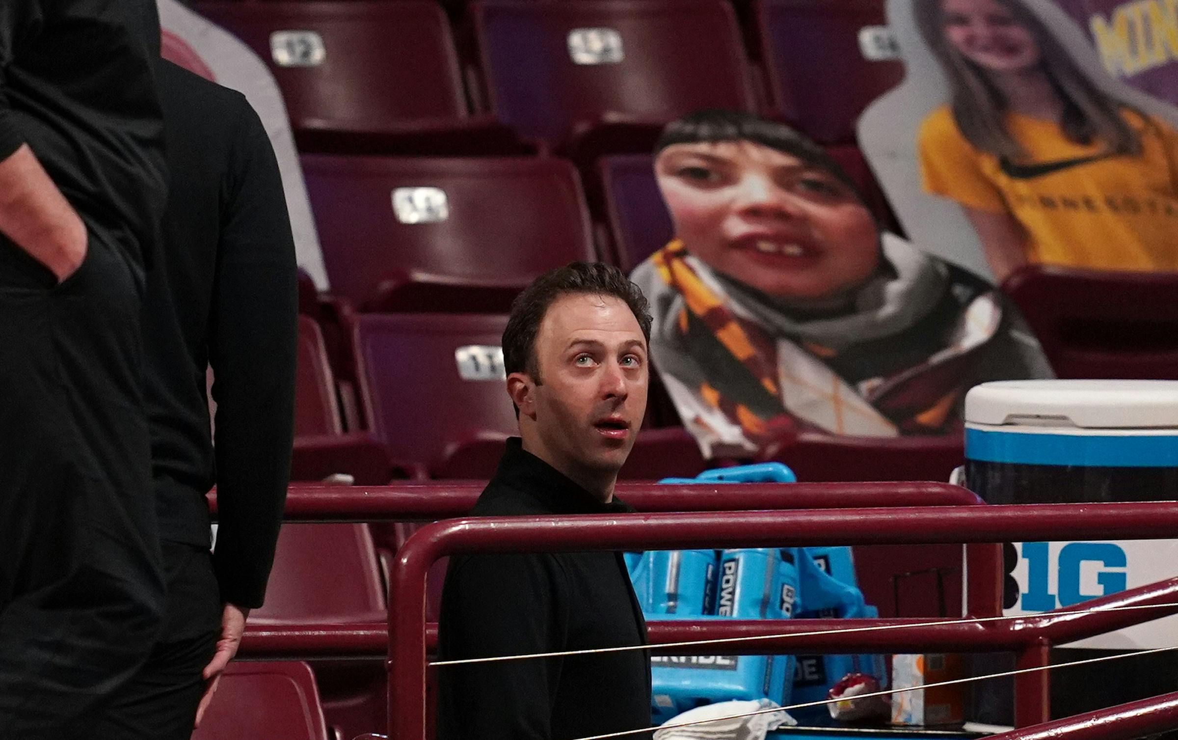 Timeline of Richard Pitino's career with the Gophers
