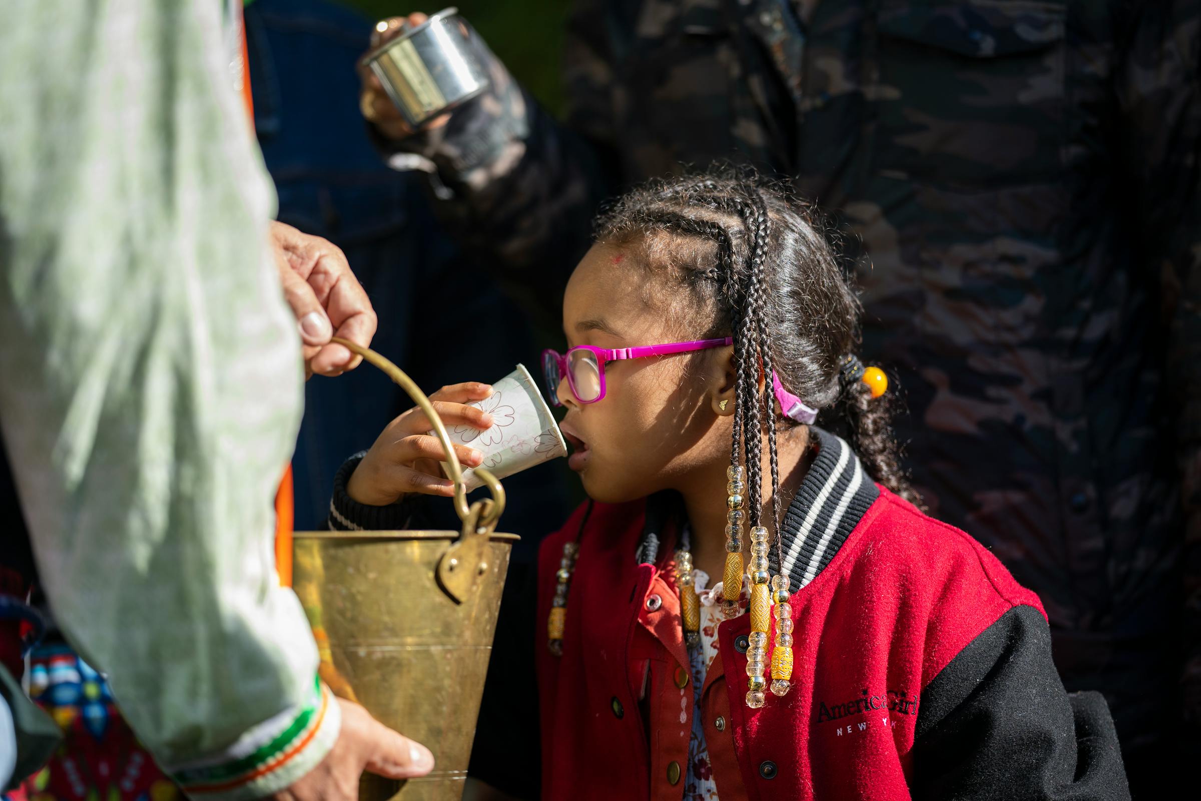 'Bless this water': Indigenous Peoples' Day ceremony honors creek in ...