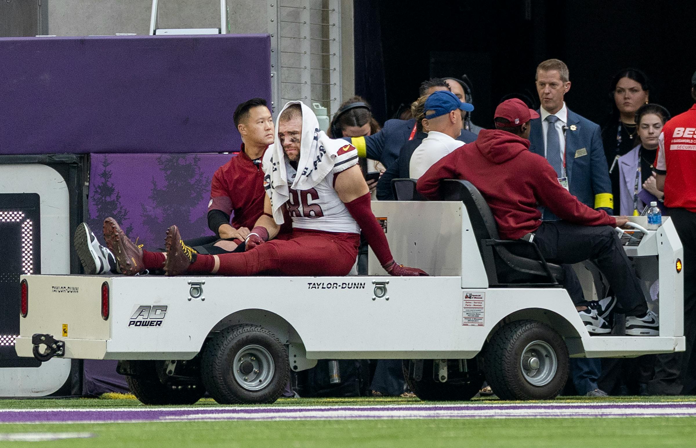 Kevin O'Connell says no ill intent behind hit on Zach Ertz