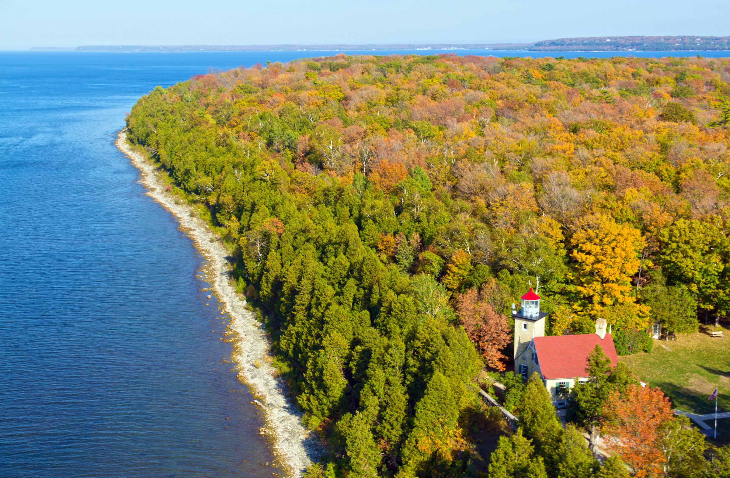 Door County is surely Wisconsin's fall-color capital