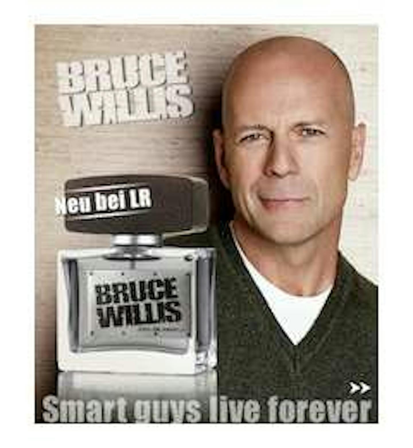 You can smell like Bruce Willis