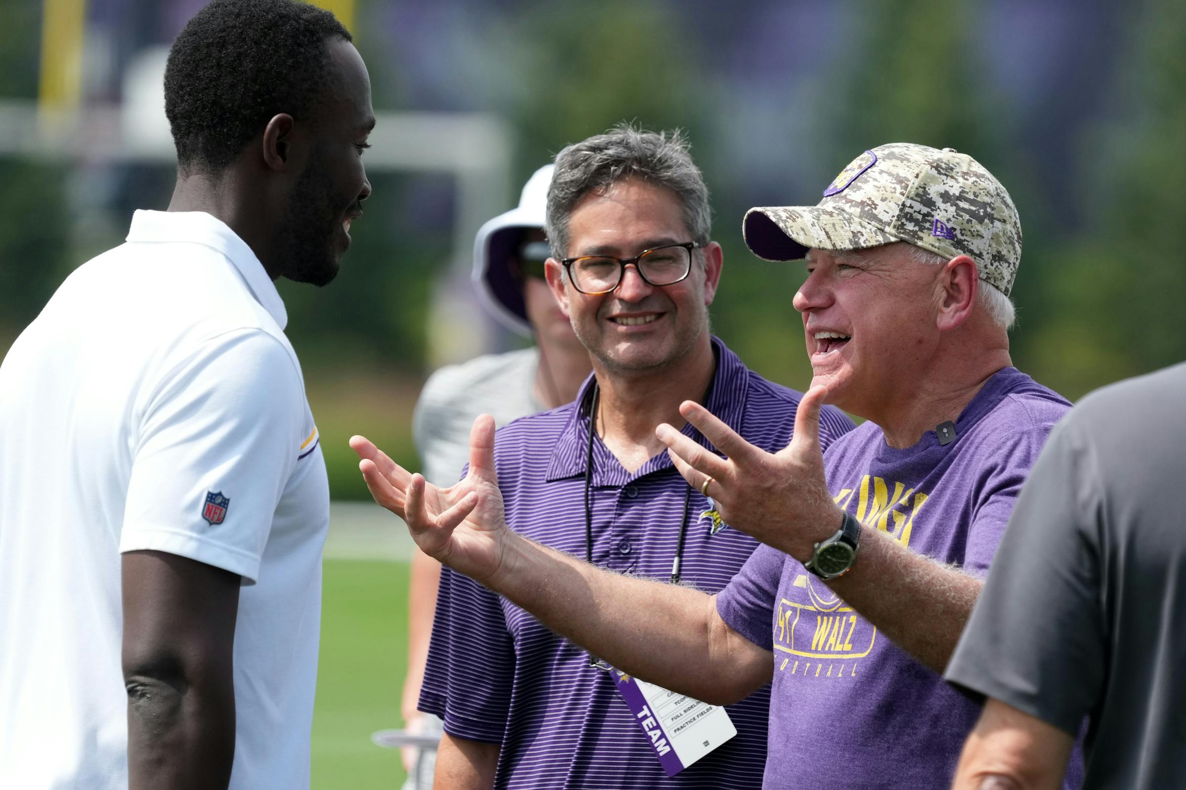 Amid VP speculation, Vikings fan Tim Walz worries about losing the ...