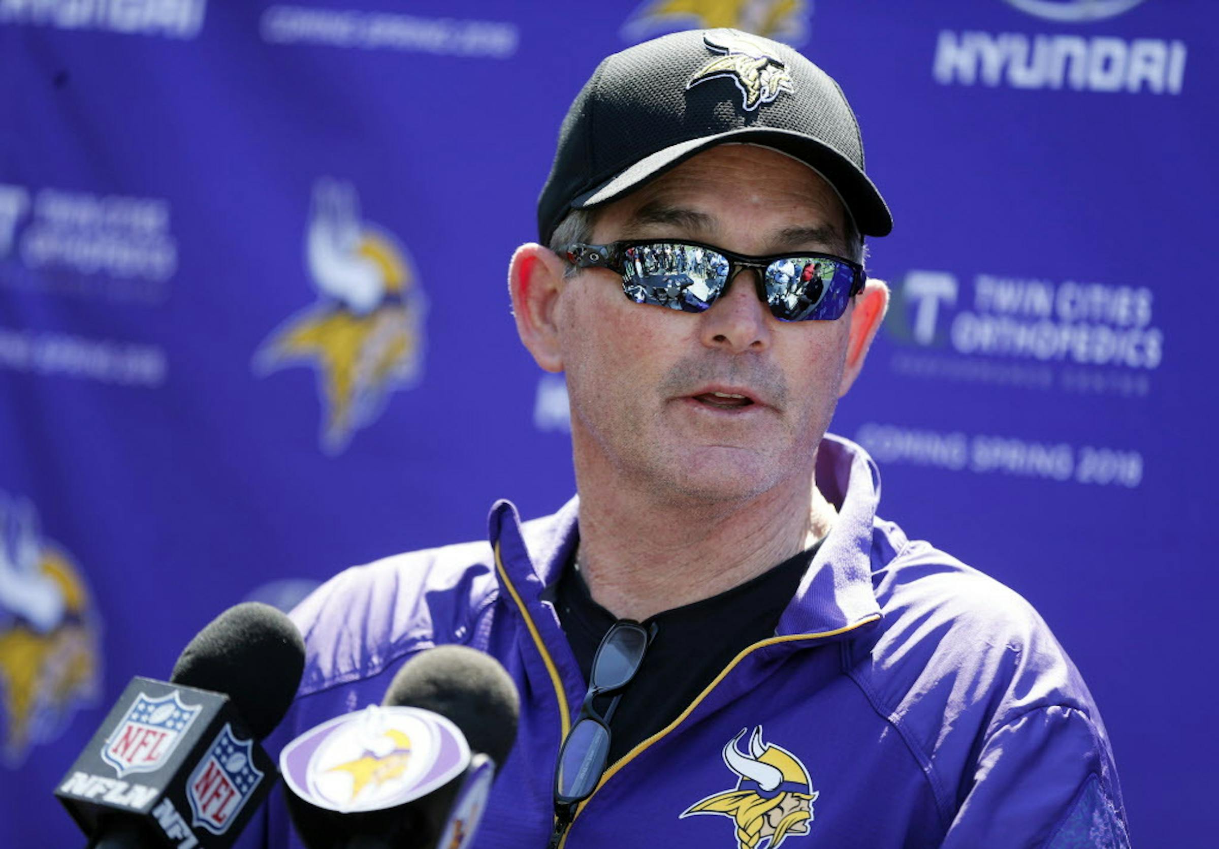Vikings' Mike Zimmer: 'One eye or two, it really doesn't matter. I'm ...