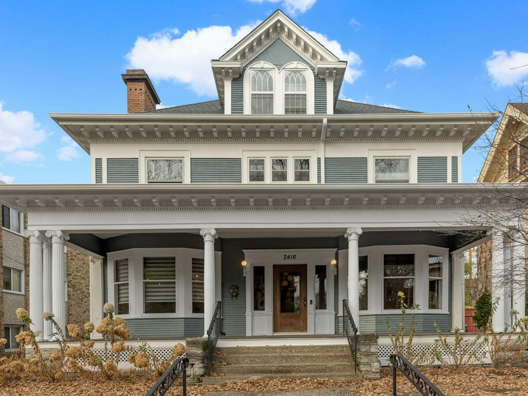 Uptown Minneapolis house rich with elaborate wood carvings lists for $849K