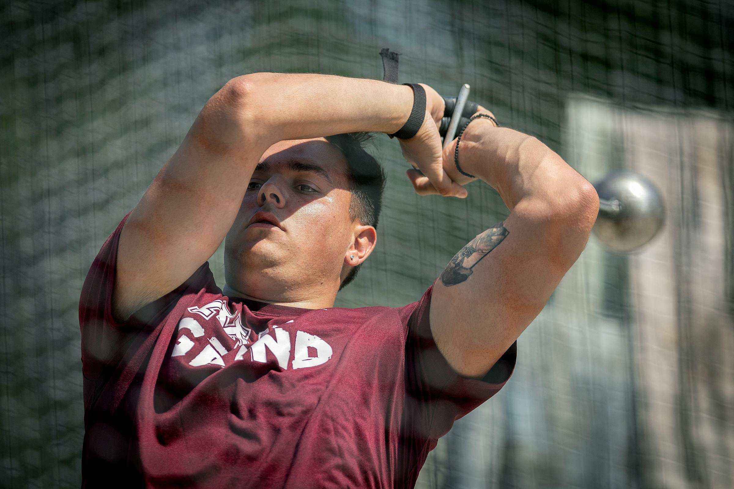 Gophers' Kostas Zaltos finishes second in NCAA track and field hammer throw
