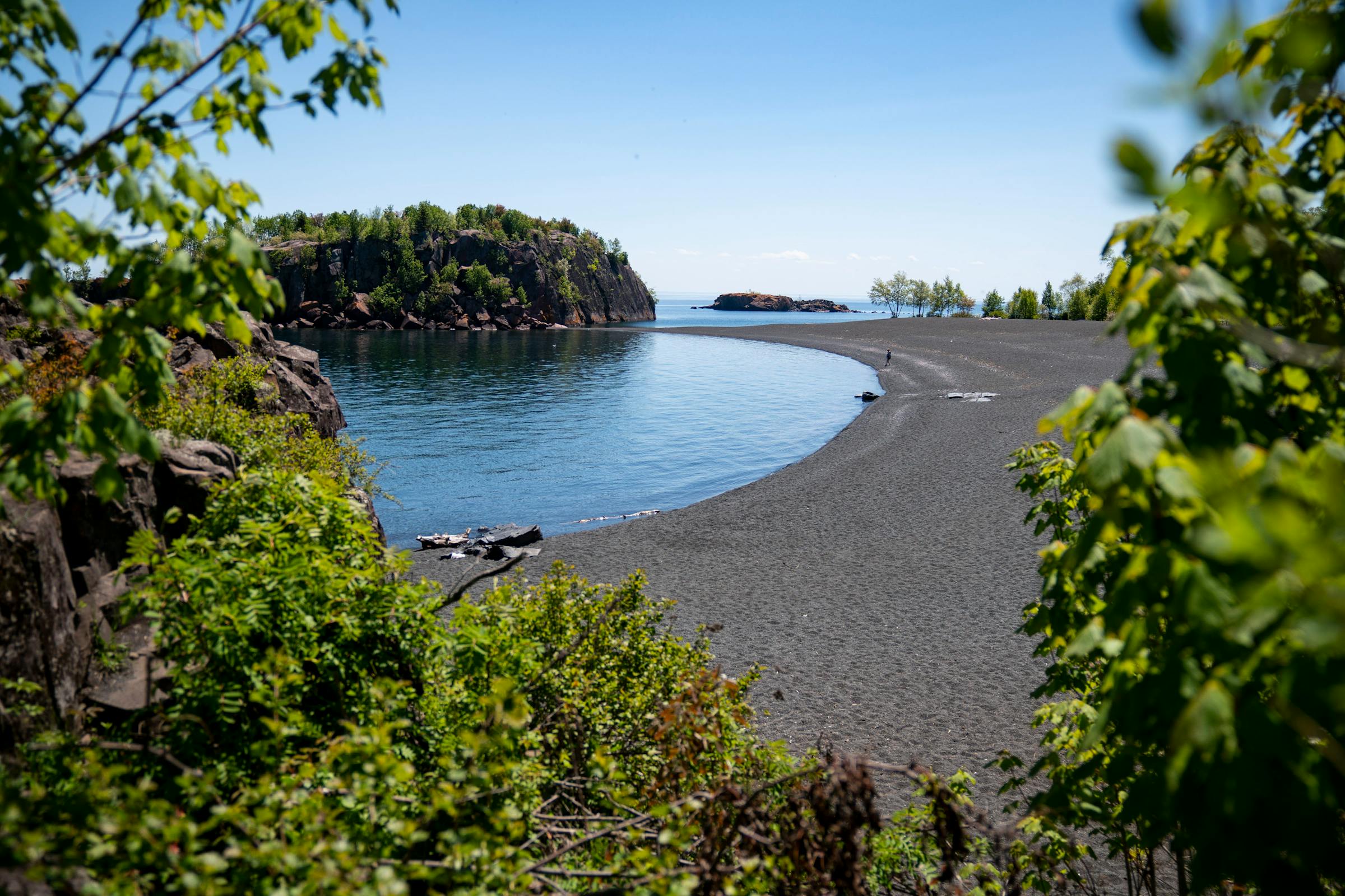 Why is Silver Bay's Black Beach a Lake Superior tourist destination ...