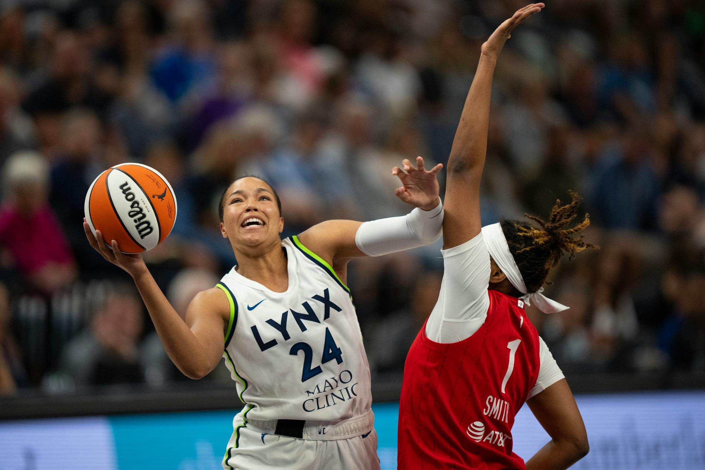 Lynx All-Star Napheesa Collier dominating one basketball league ...