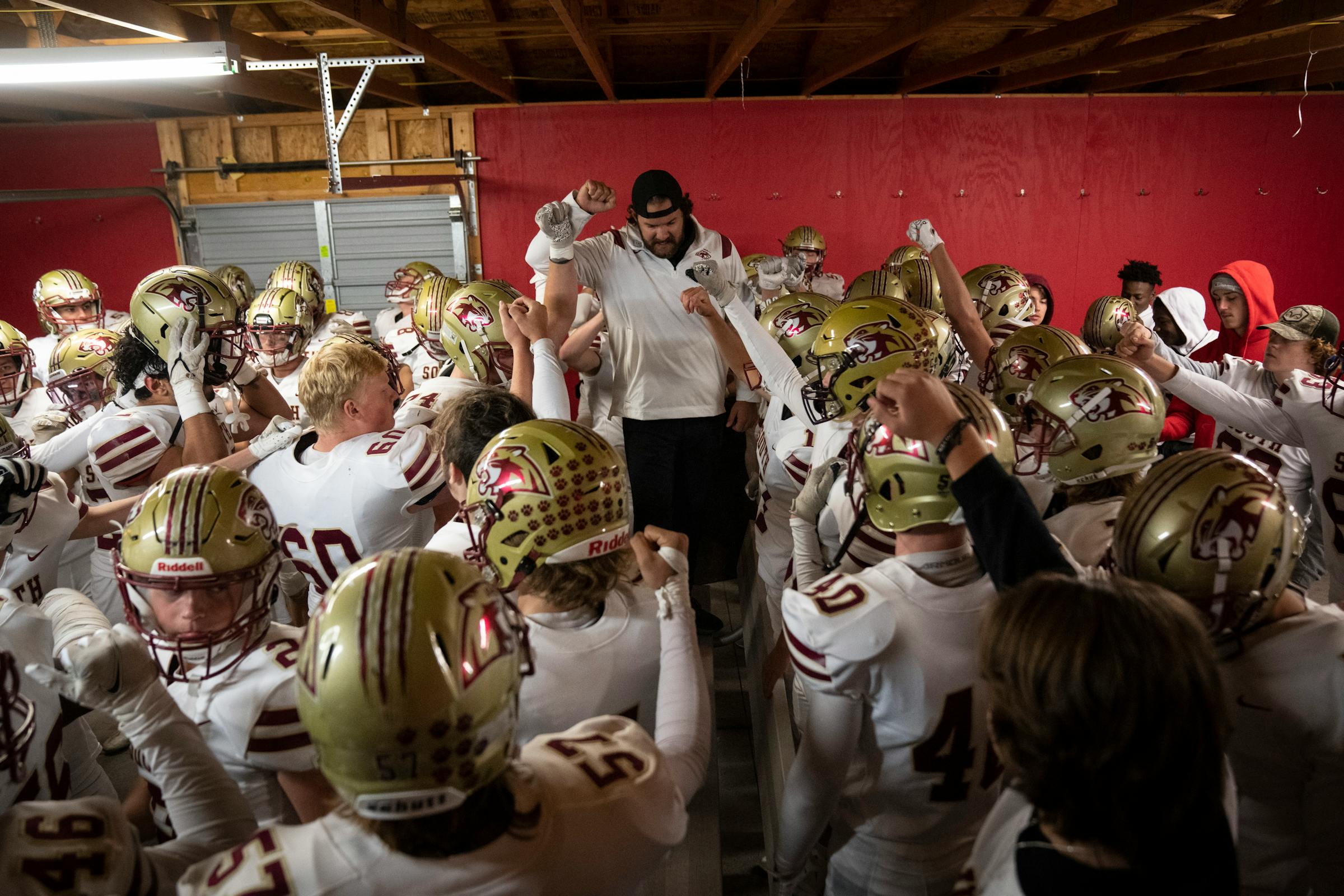 Behind the scenes with the best prep football team in Minnesota