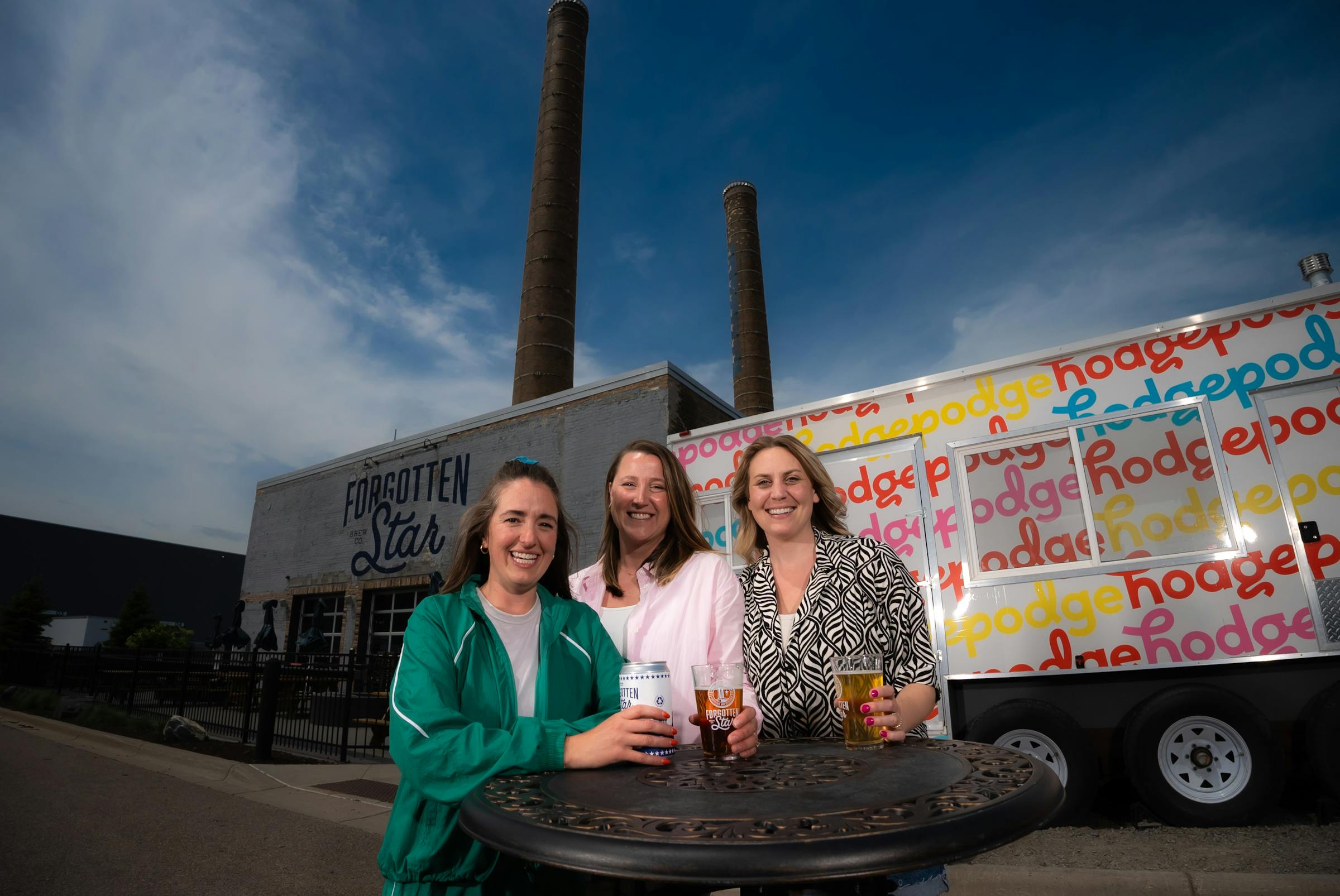 Inside Hodgepodge, the new food truck at Forgotten Star Brewing