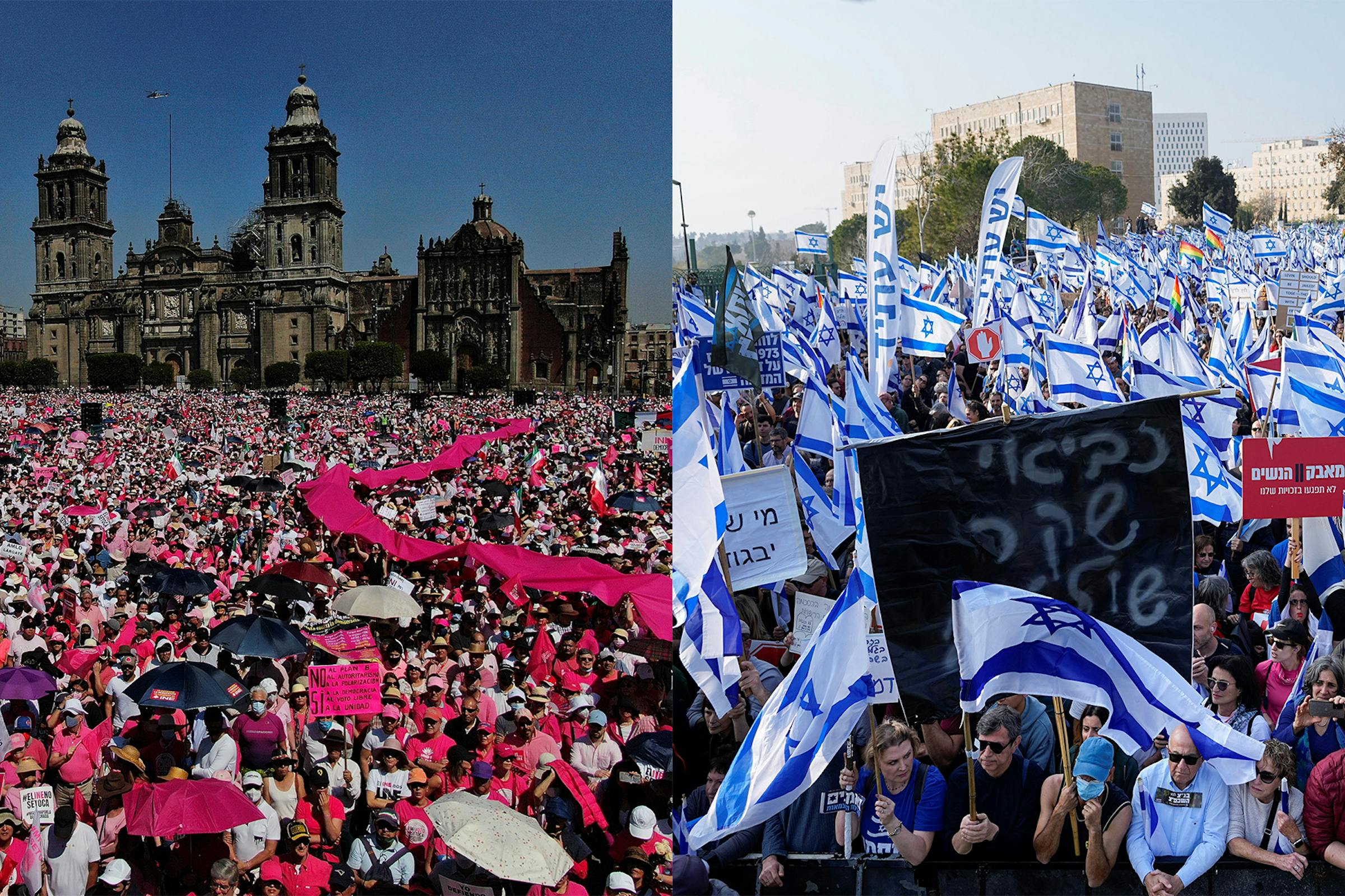 U.S. must be a beacon for democracy for Mexico, Israel