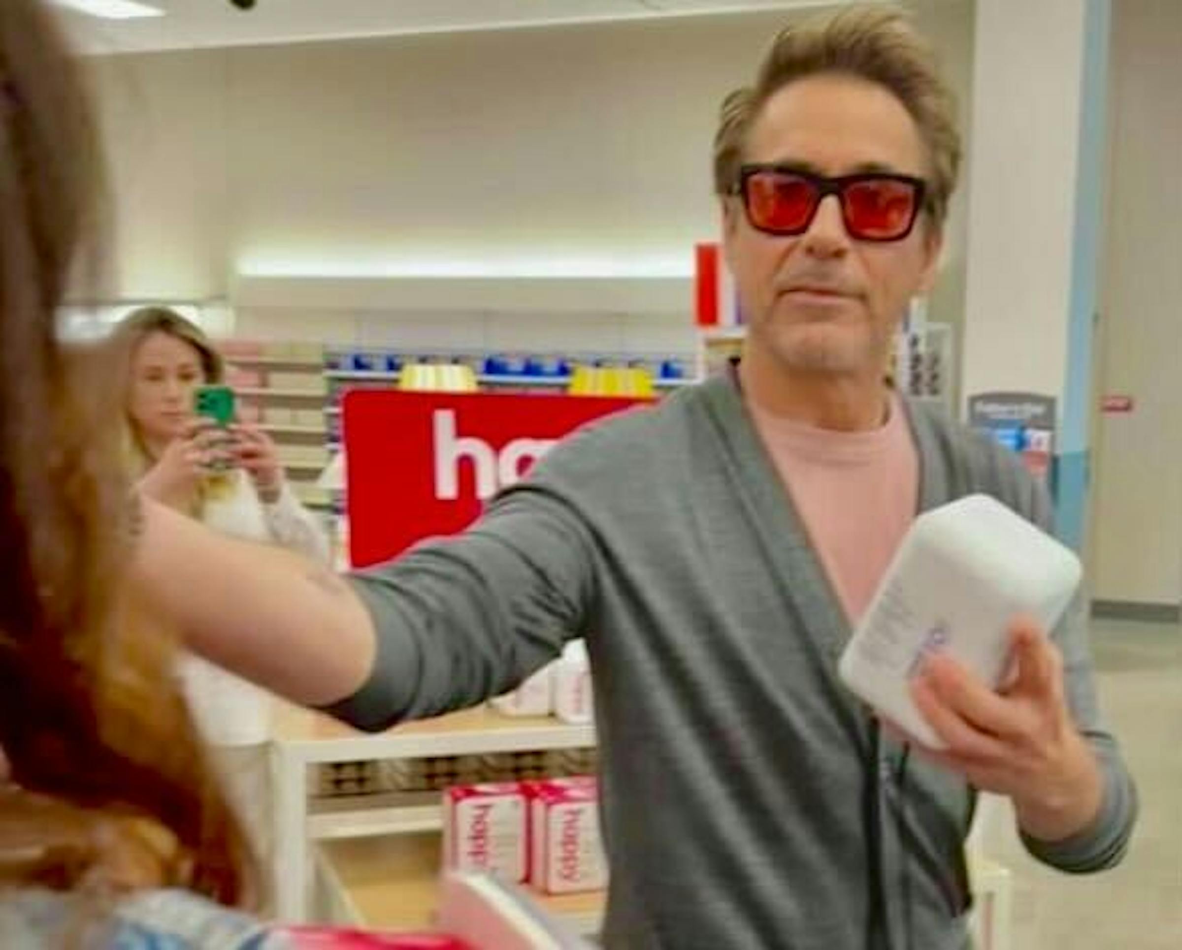 Robert Downey Jr. spotted at downtown Minneapolis Target