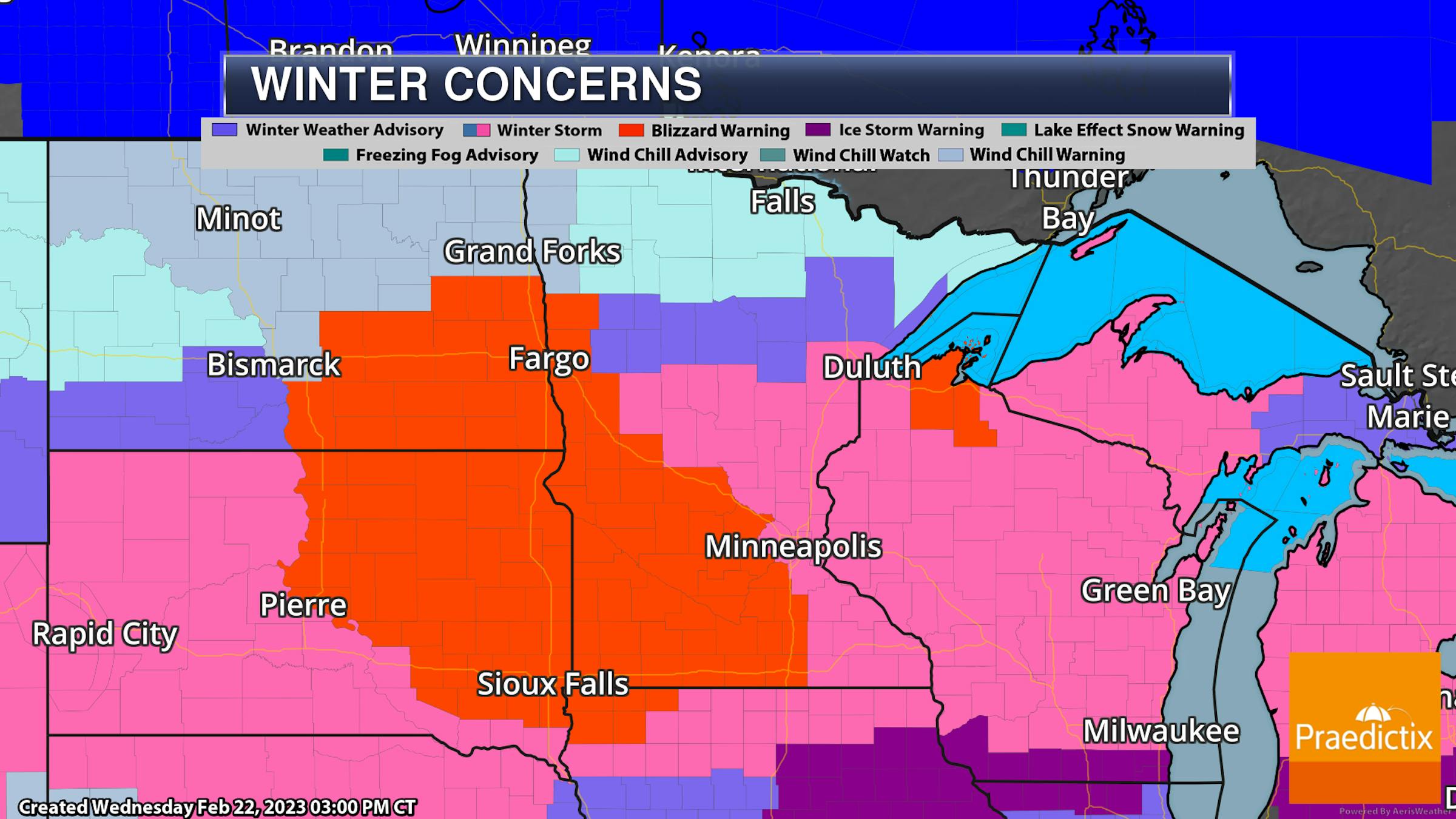 Phase Two Of Winter Storm/Blizzard Continues Into Thursday