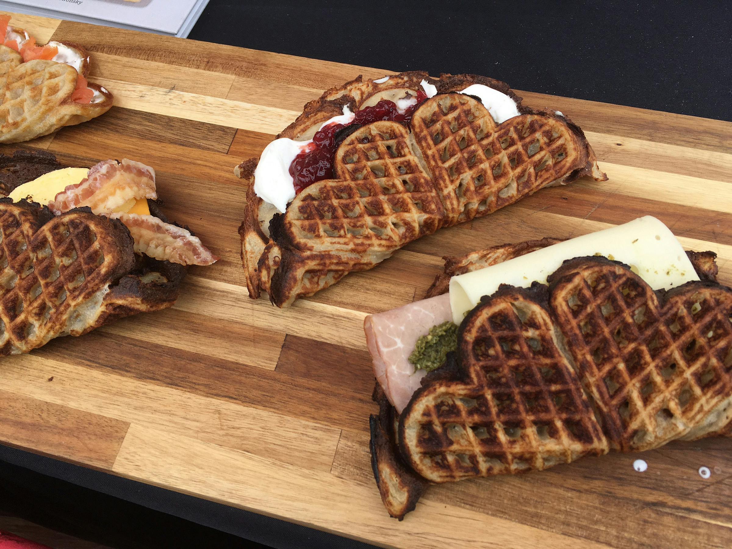 Sunday Supper: Norwegian Waffles; Carl's Gizmo Sandwich