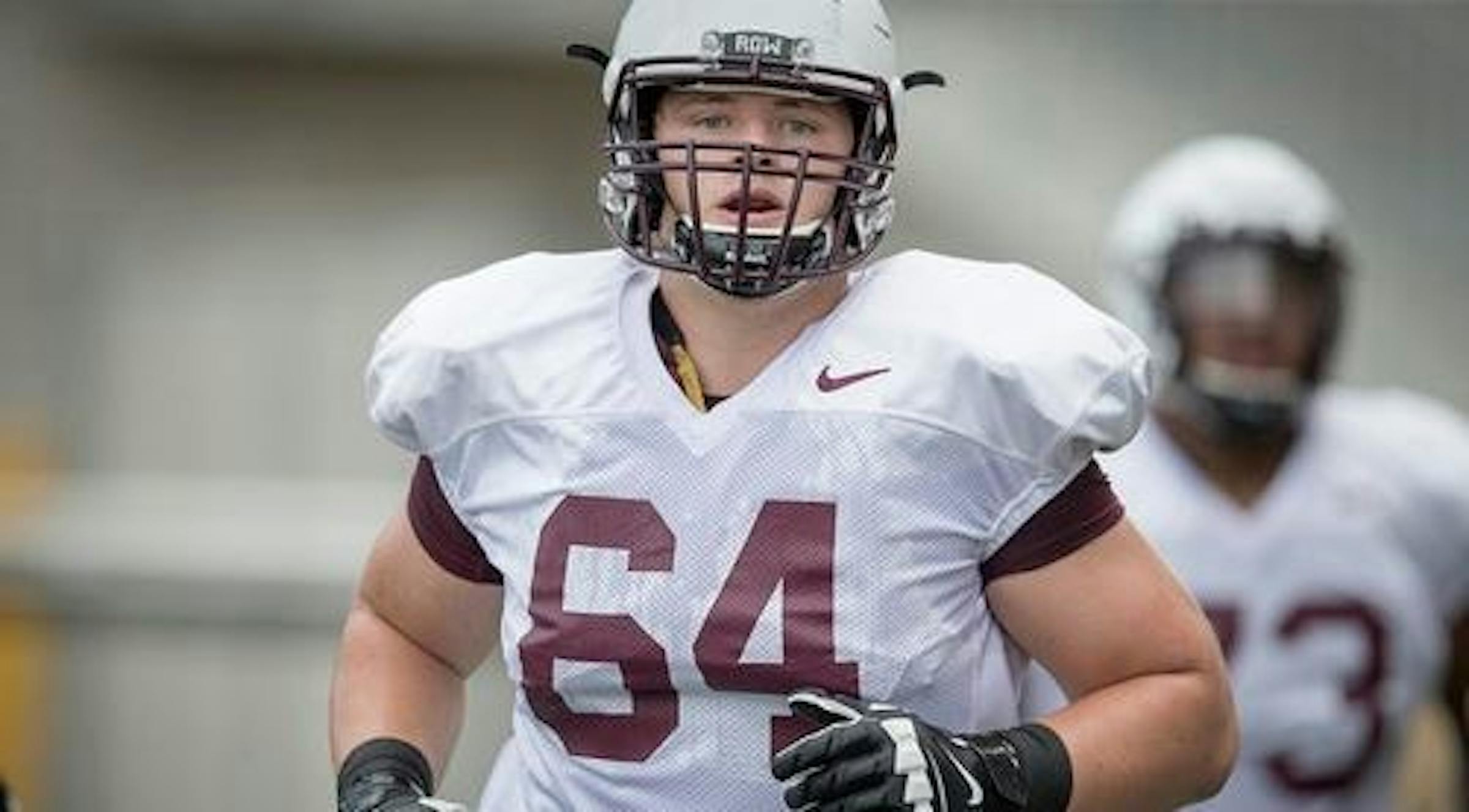 On offensive line, Conner Olson is Gophers' utility player