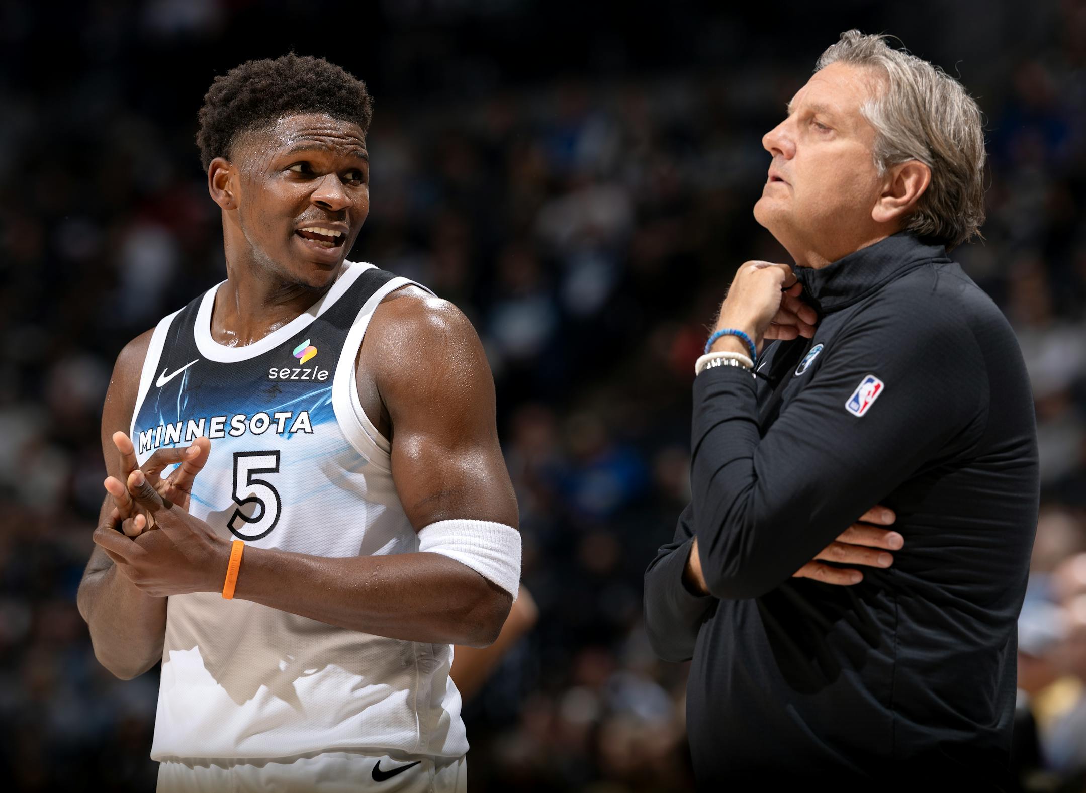 An inside look at the Anthony Edwards-Chris Finch relationship