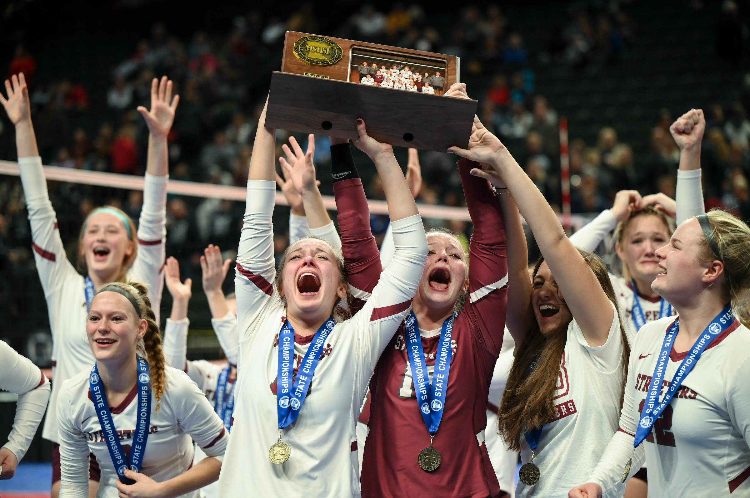 Follow live: The 2021 girls' volleyball state tournament championships ...