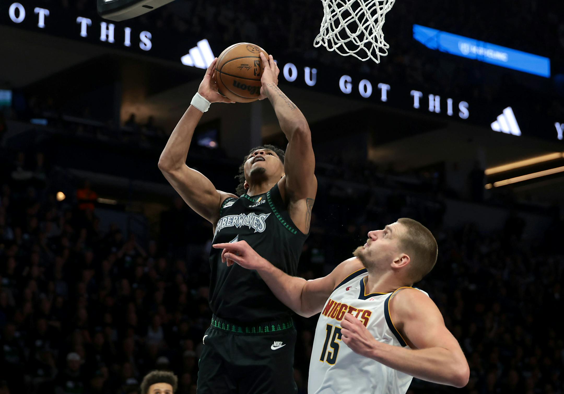 Live: Timberwolves beat Nuggets in Game 6 of NBA playoffs